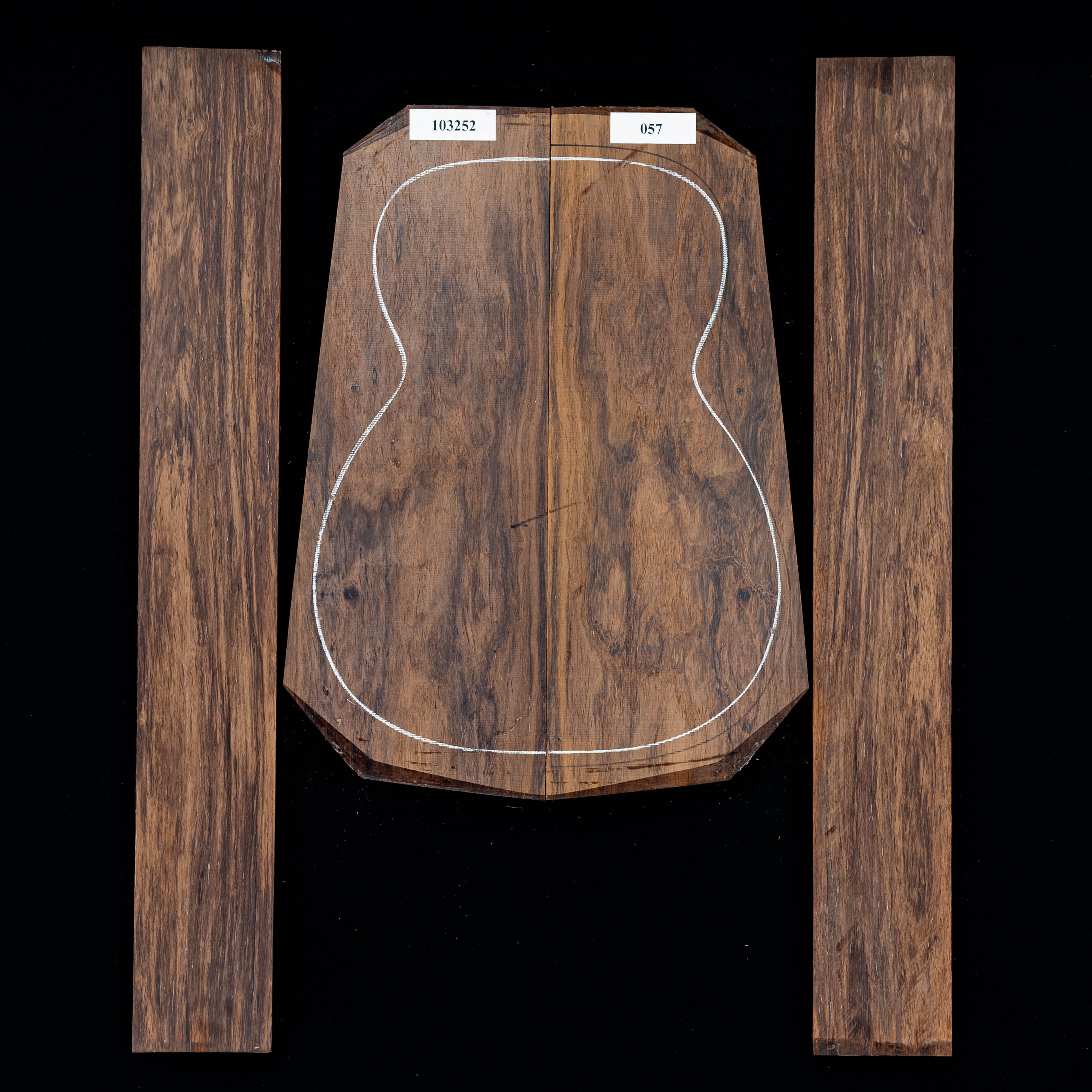 Madagascar Rosewood Back + Side Set - 057 - StewMac