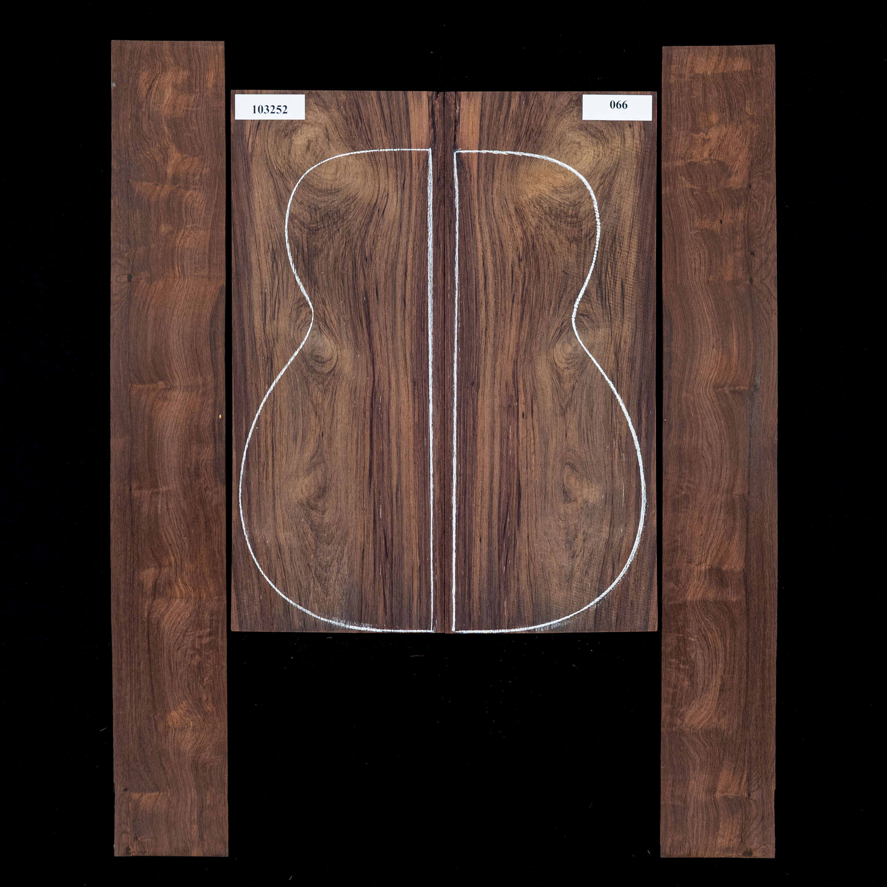 Madagascar Rosewood Back + Side Set - 066 - StewMac