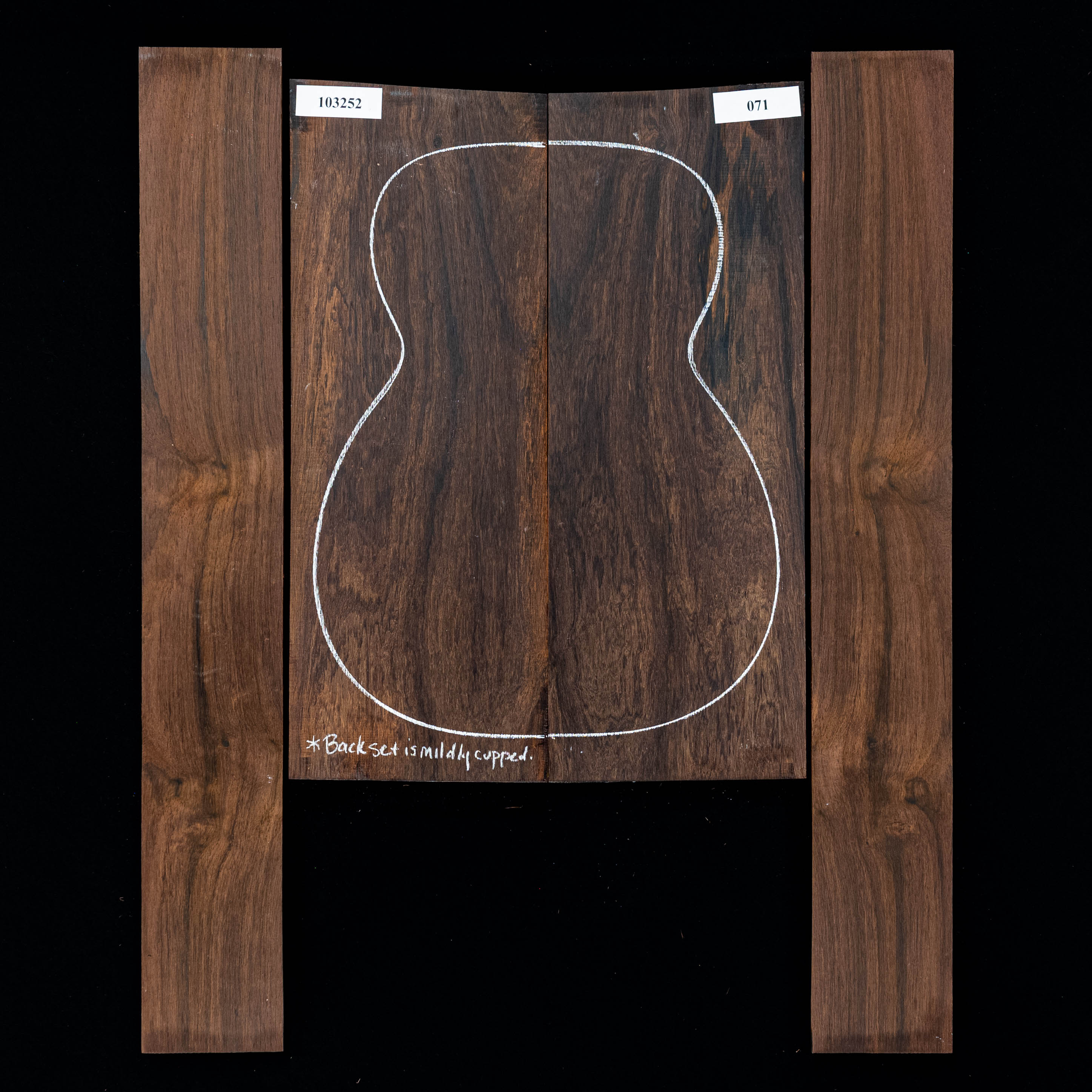 Madagascar Rosewood Back + Side Set - 071 - StewMac