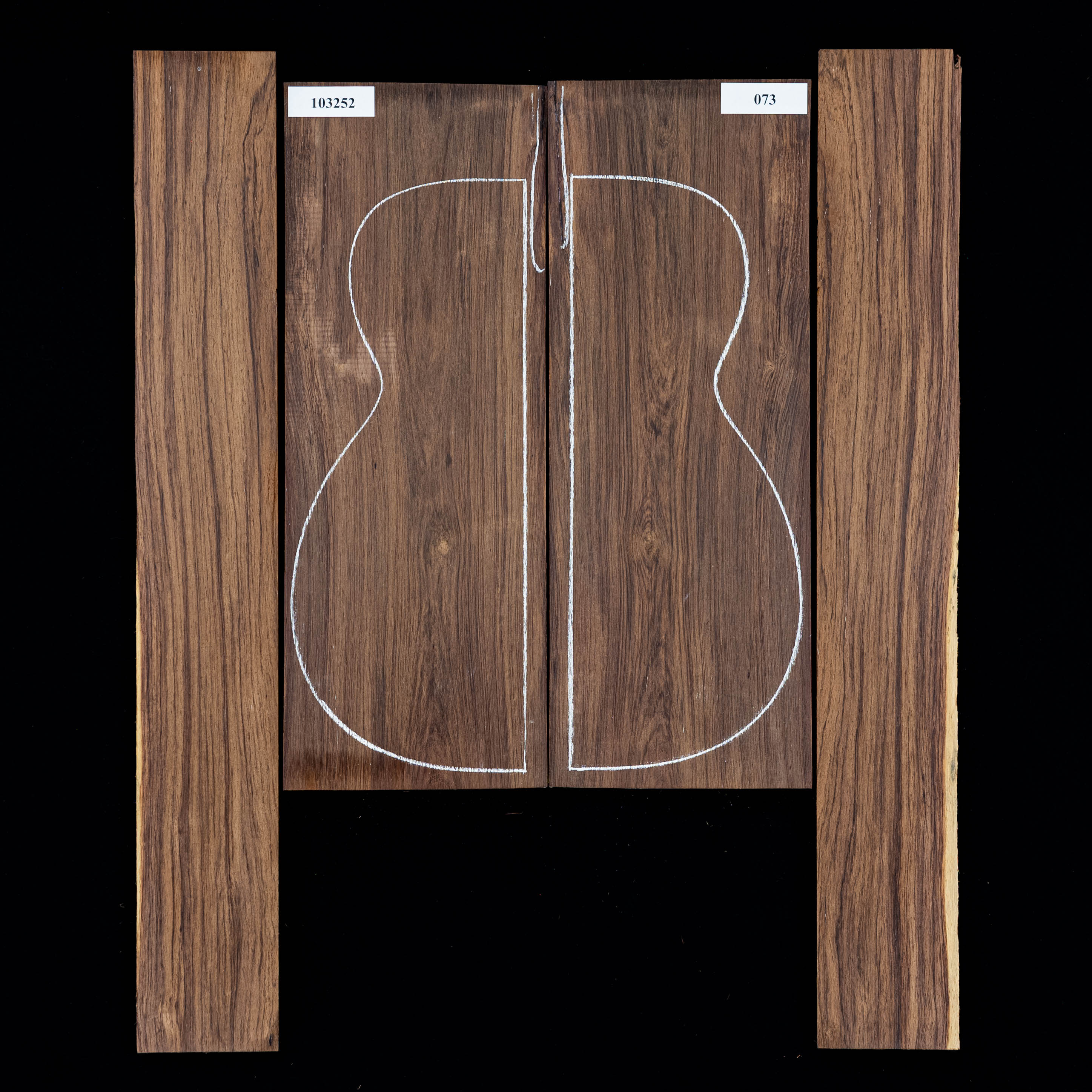 Madagascar Rosewood Back + Side Set - 073 - StewMac