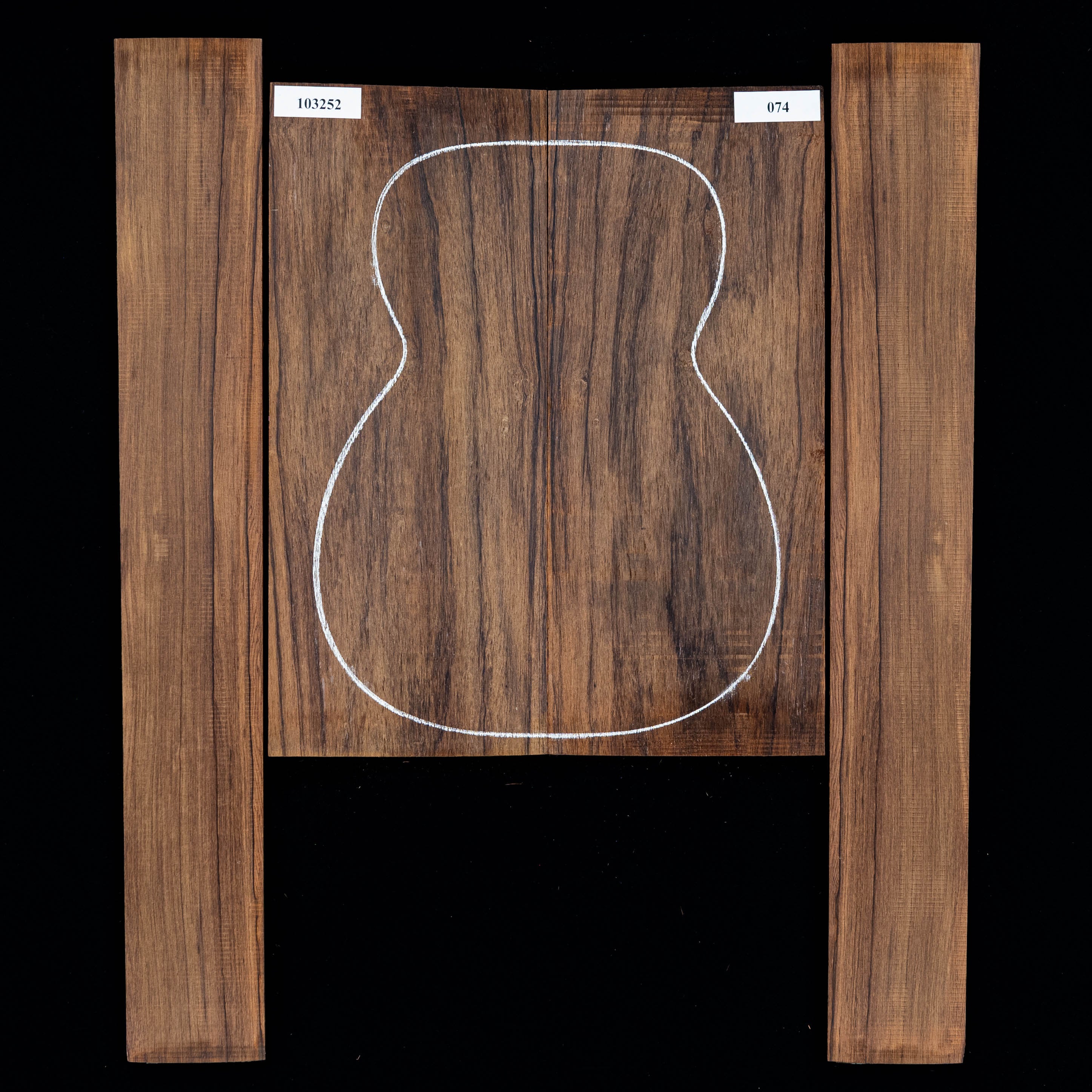 Madagascar Rosewood Back + Side Set - 074 - StewMac