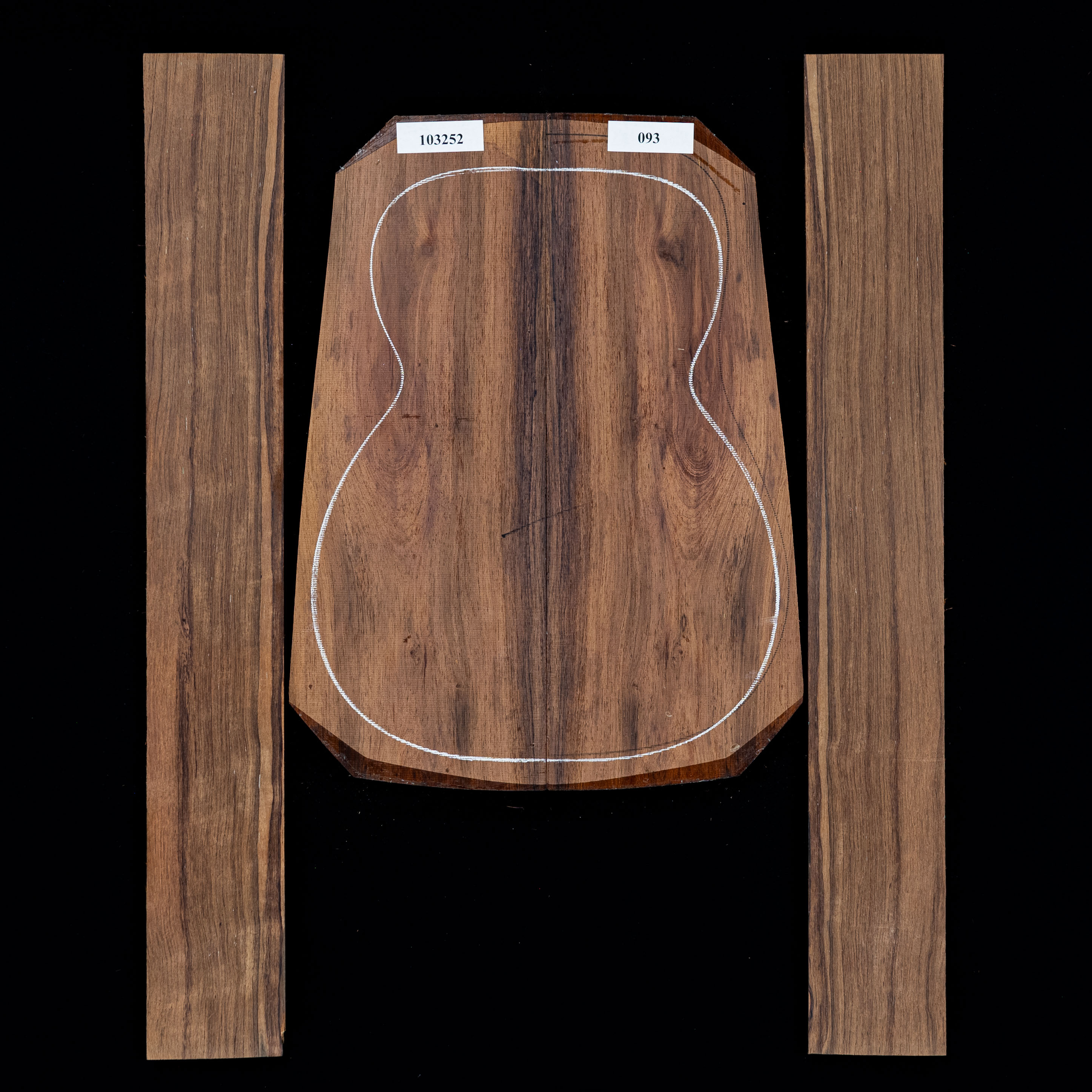 Madagascar Rosewood Back + Side Set - 093 - StewMac