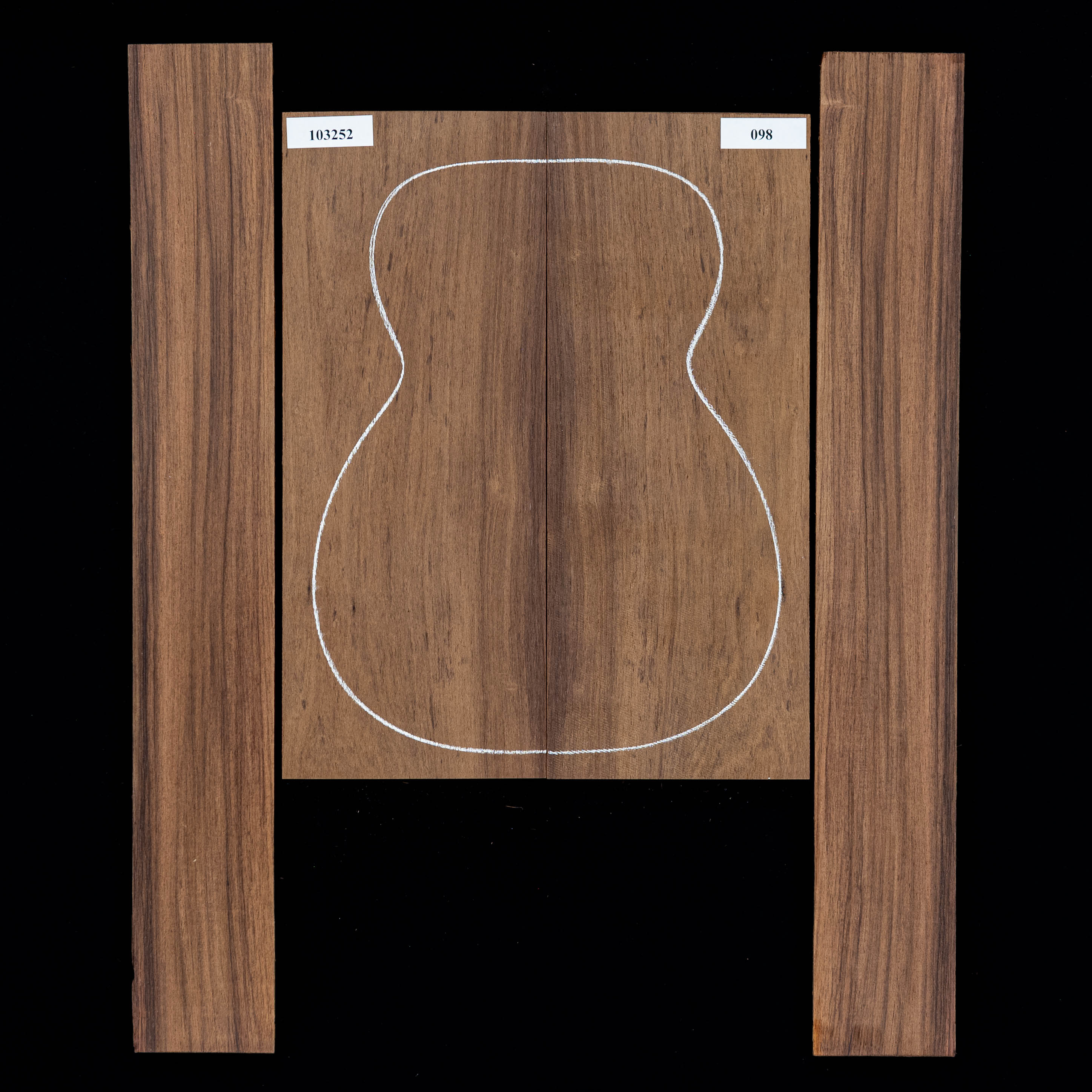 Madagascar Rosewood Back + Side Set - 098 - StewMac