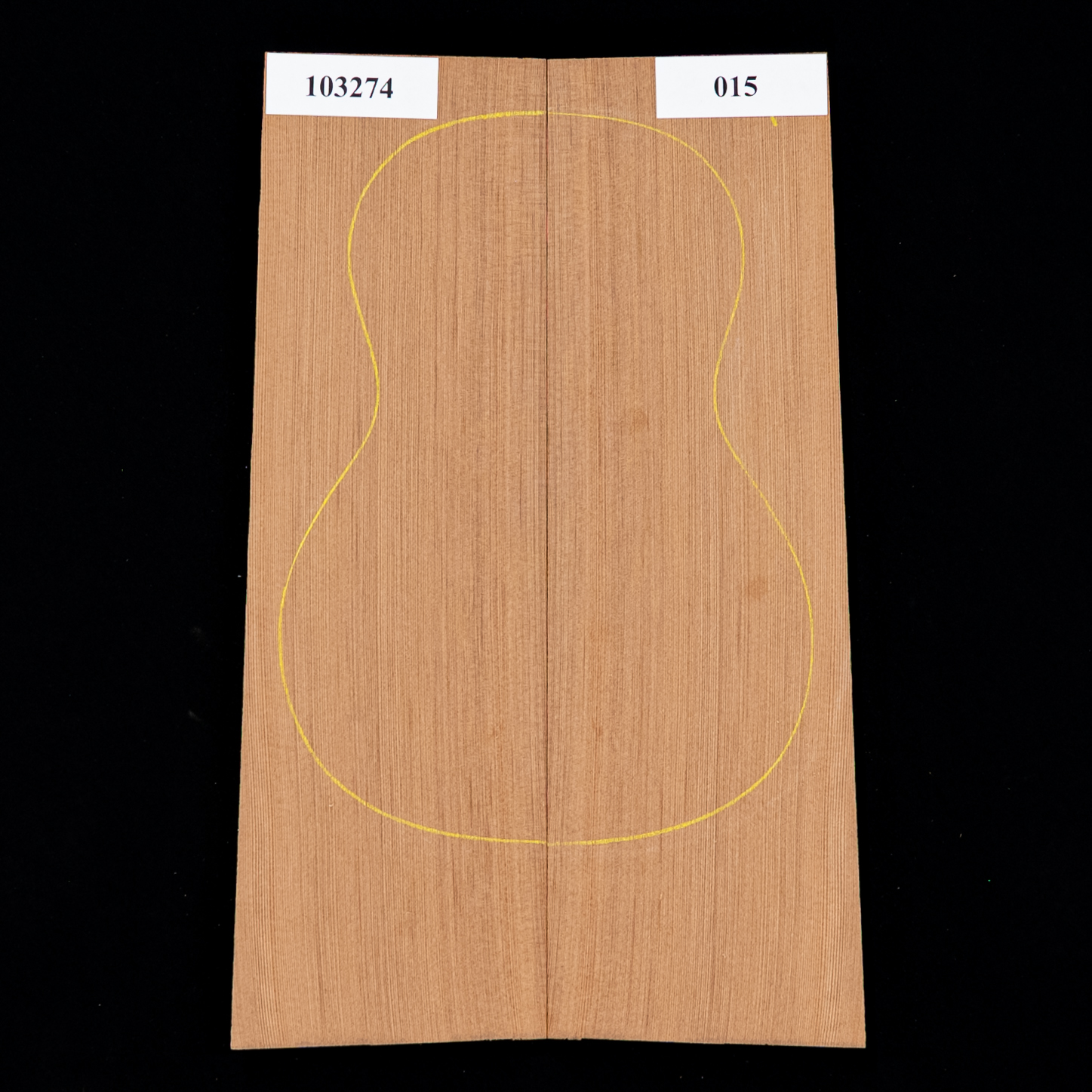 Lost Tunnel Redwood Soundboard for Tenor Ukulele - 015 - StewMac