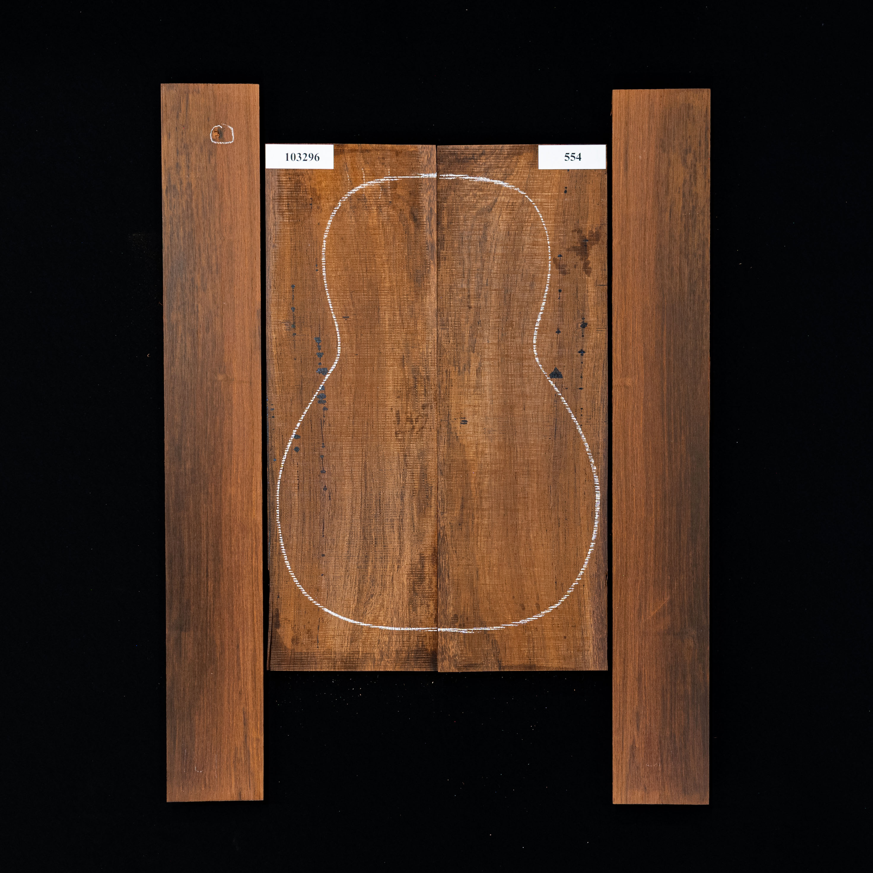 Madagascar Rosewood Back + Side Set - 554 - StewMac