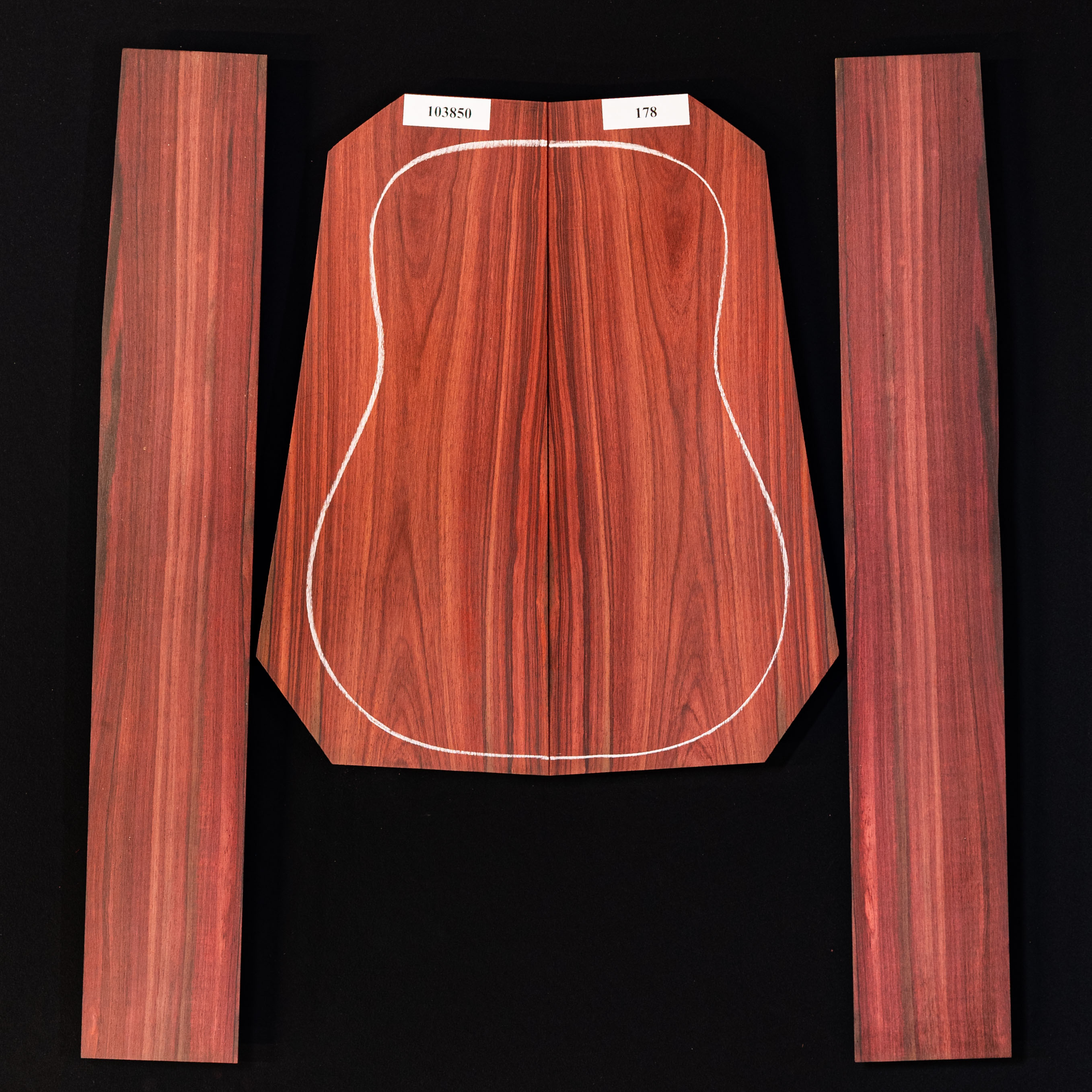 Bois de Rose Back + Side Set - 178 - StewMac