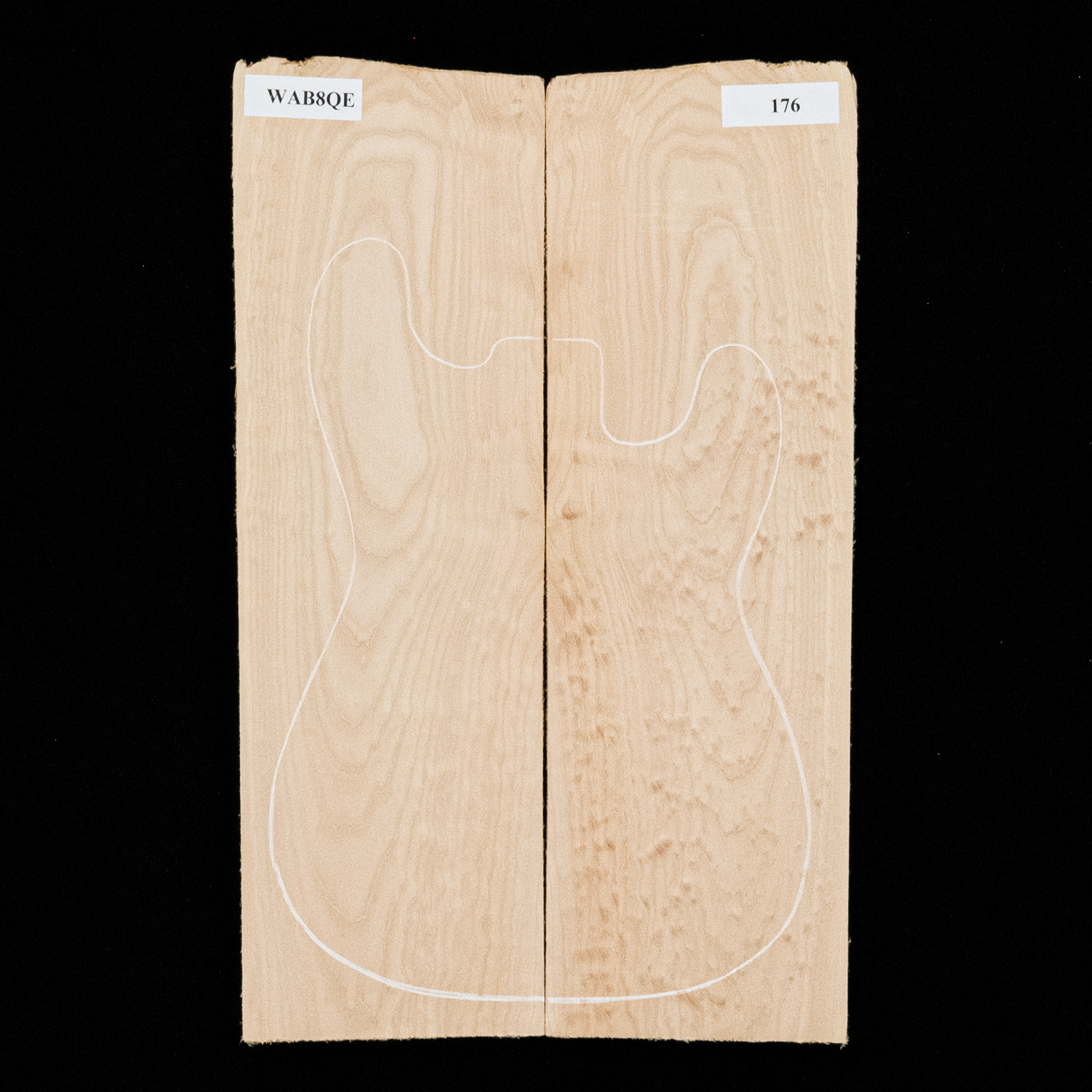 Quilted Bigleaf Maple Laminated Top - 176 - StewMac