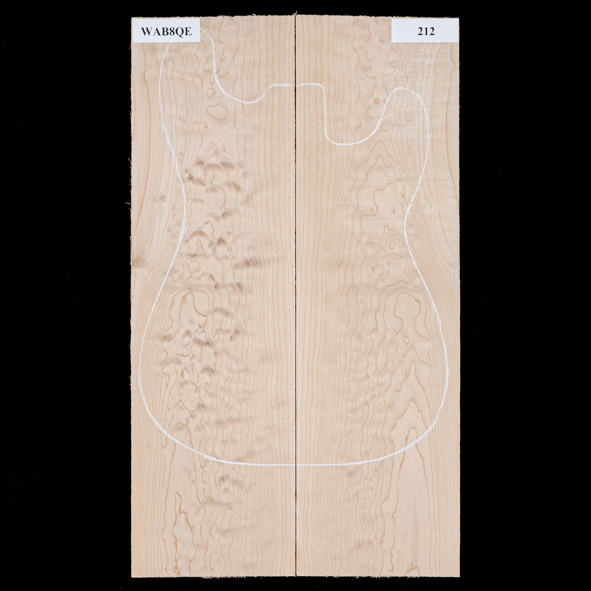 Quilted Bigleaf Maple Laminated Top - 212 - StewMac