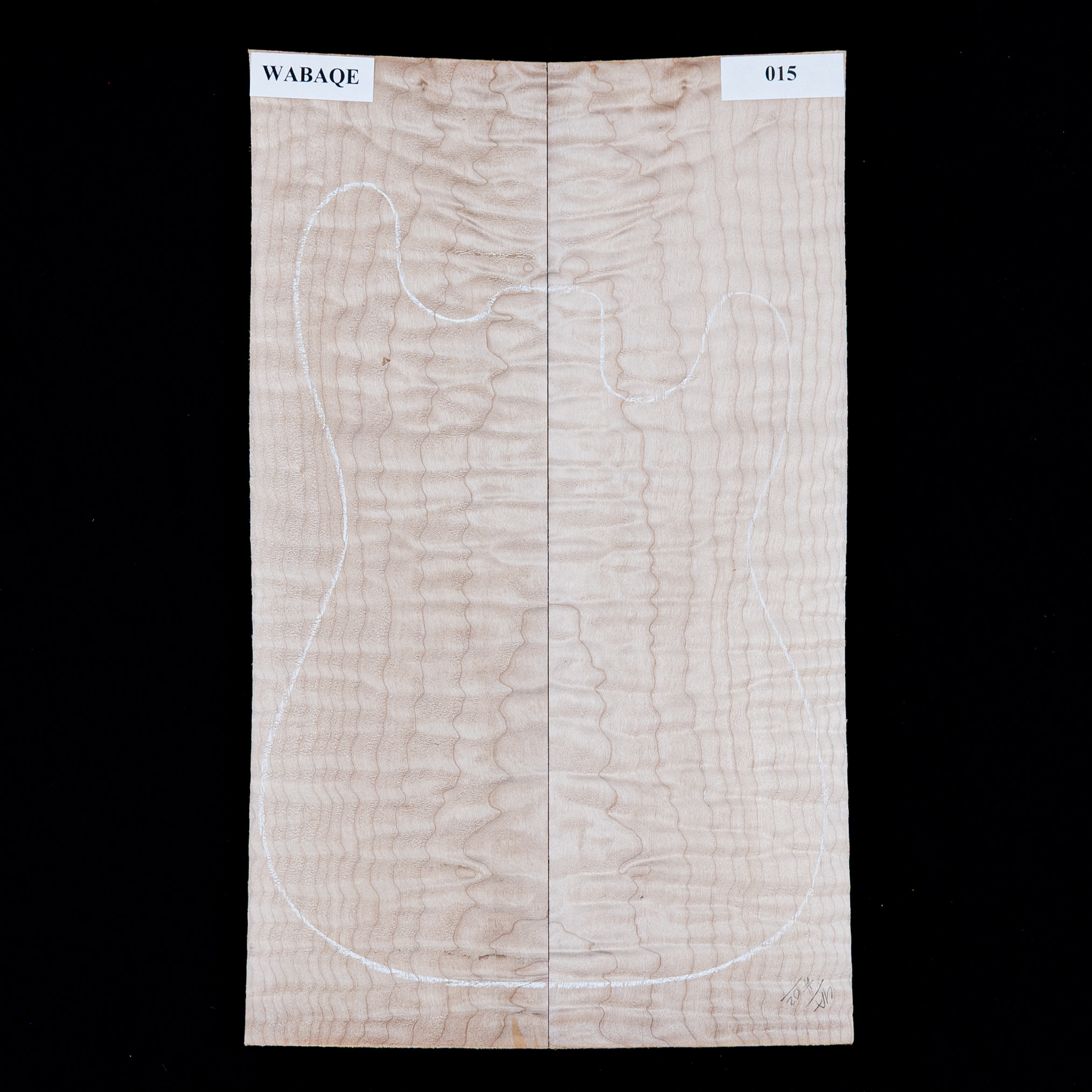 Quilted Bigleaf Maple Laminated Top - 015 - StewMac