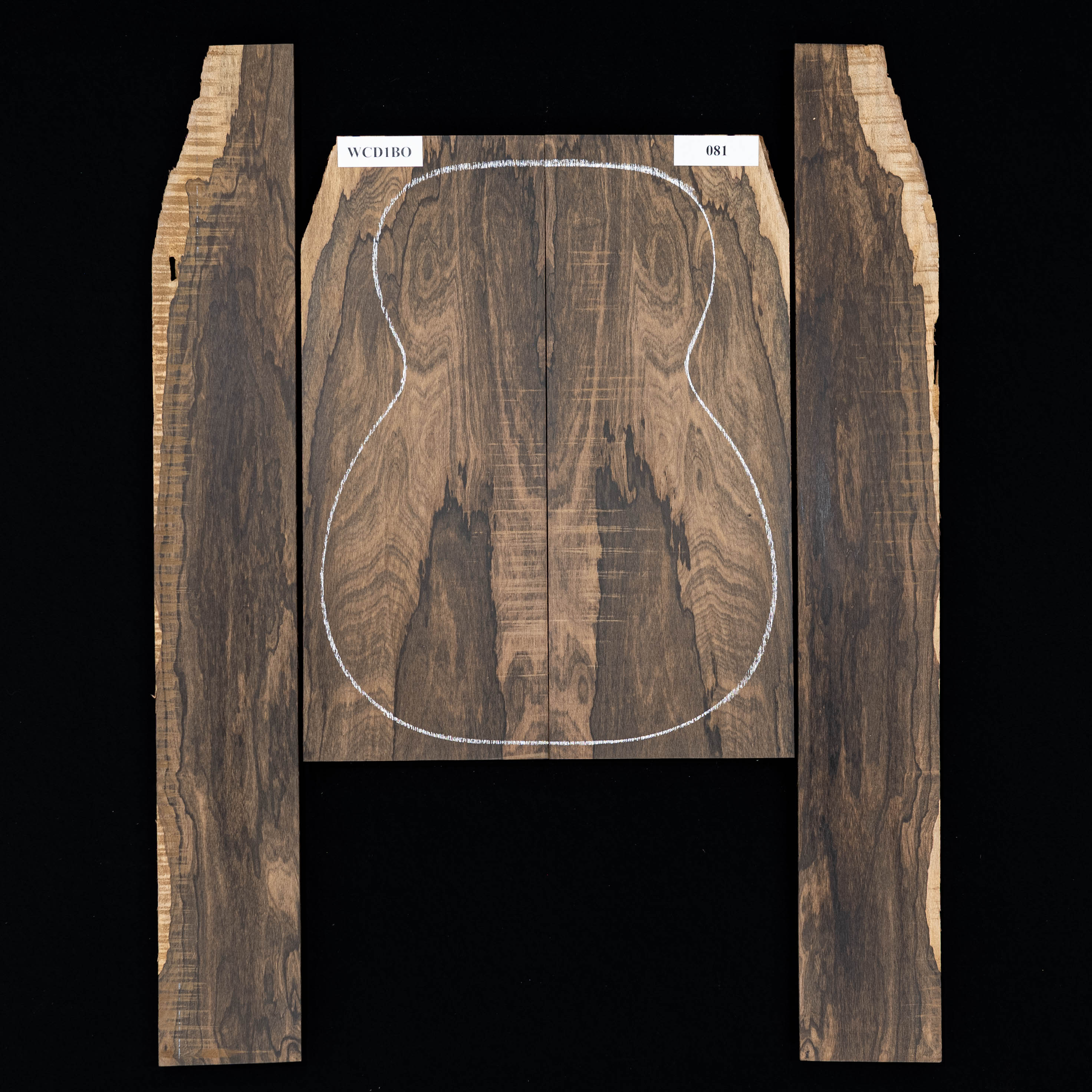 Ziricote Back + Side Set - 081 - StewMac