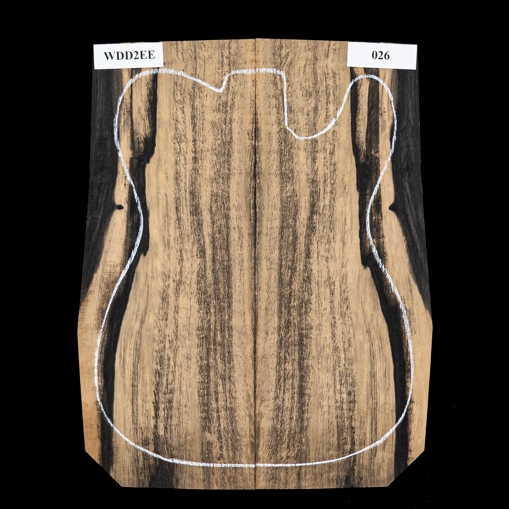 Crelicam Ebony Drop Top - 026 - StewMac