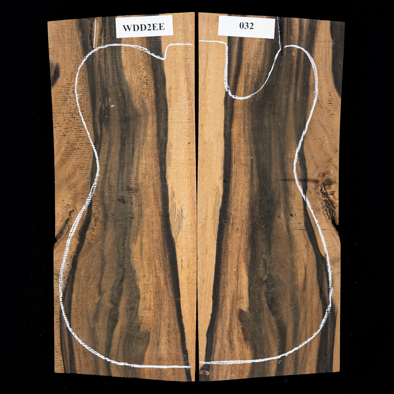 Crelicam Ebony Drop Top - 032 - StewMac