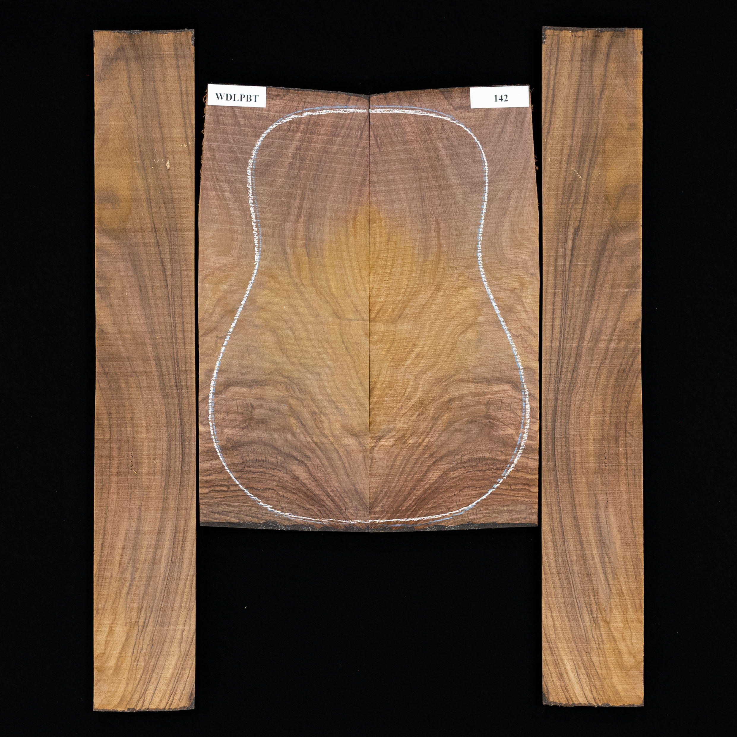 Wild Grain East Indian Rosewood Back + Side Set - 142 - StewMac