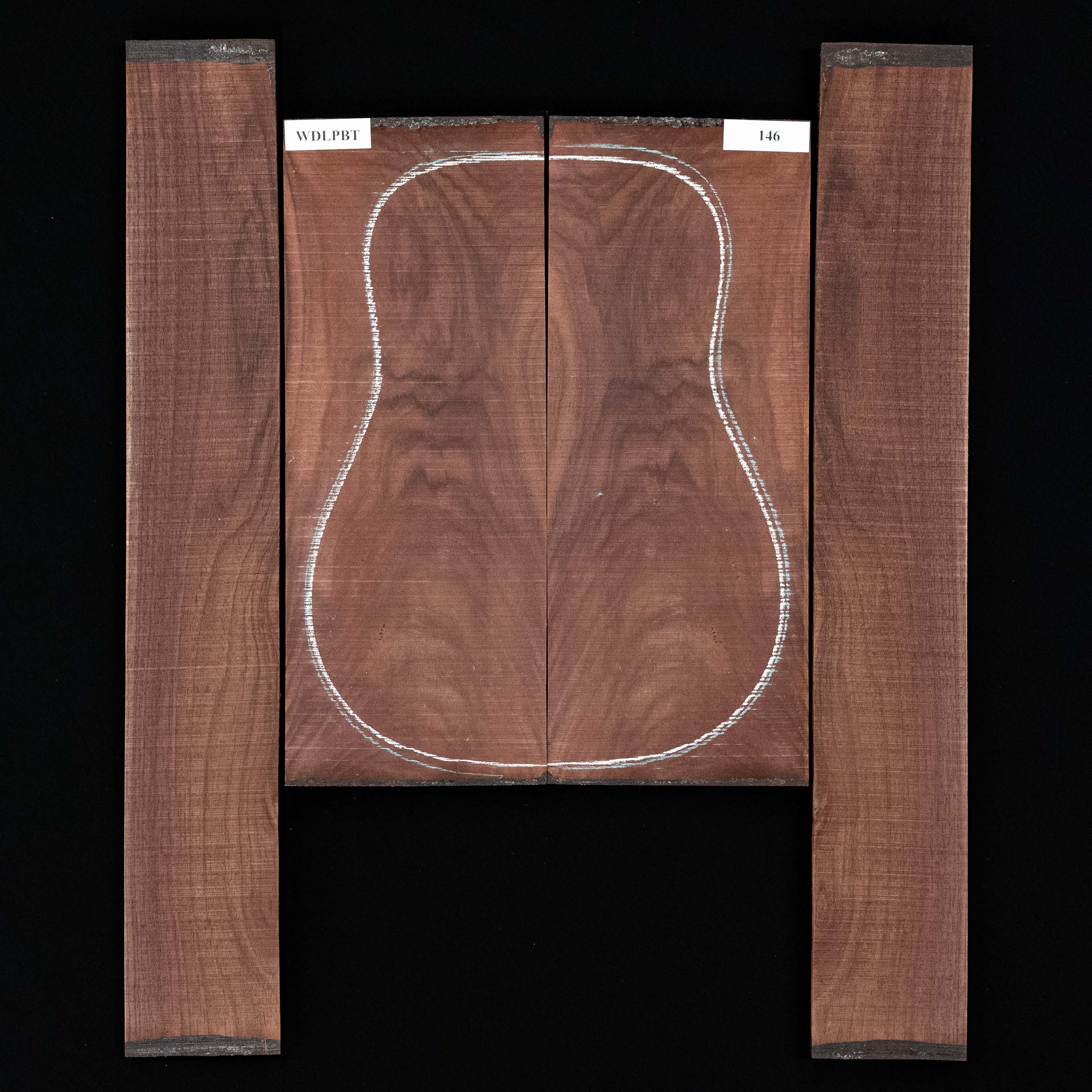 Wild Grain East Indian Rosewood Back + Side Set - 146 - StewMac