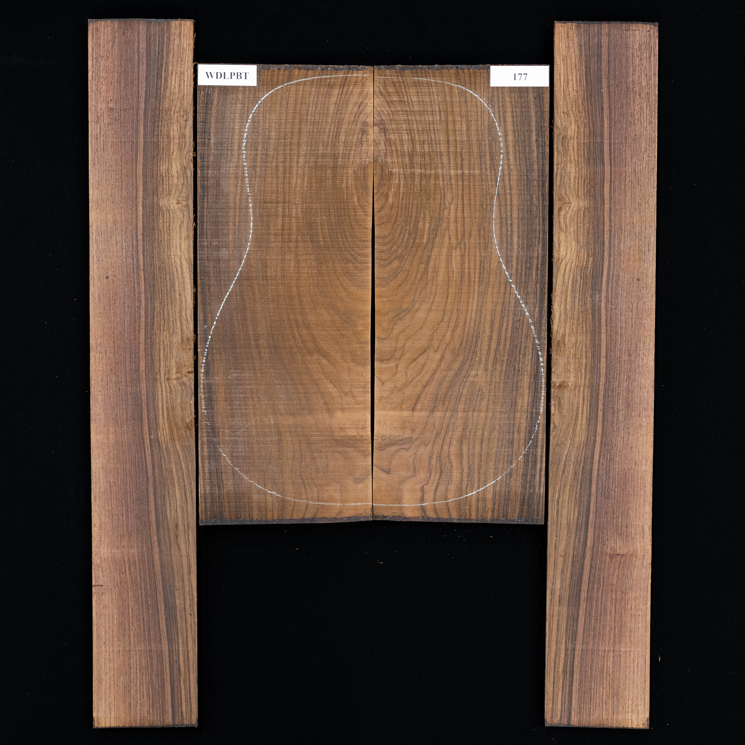 Wild Grain East Indian Rosewood Back + Side Set - 177 - StewMac
