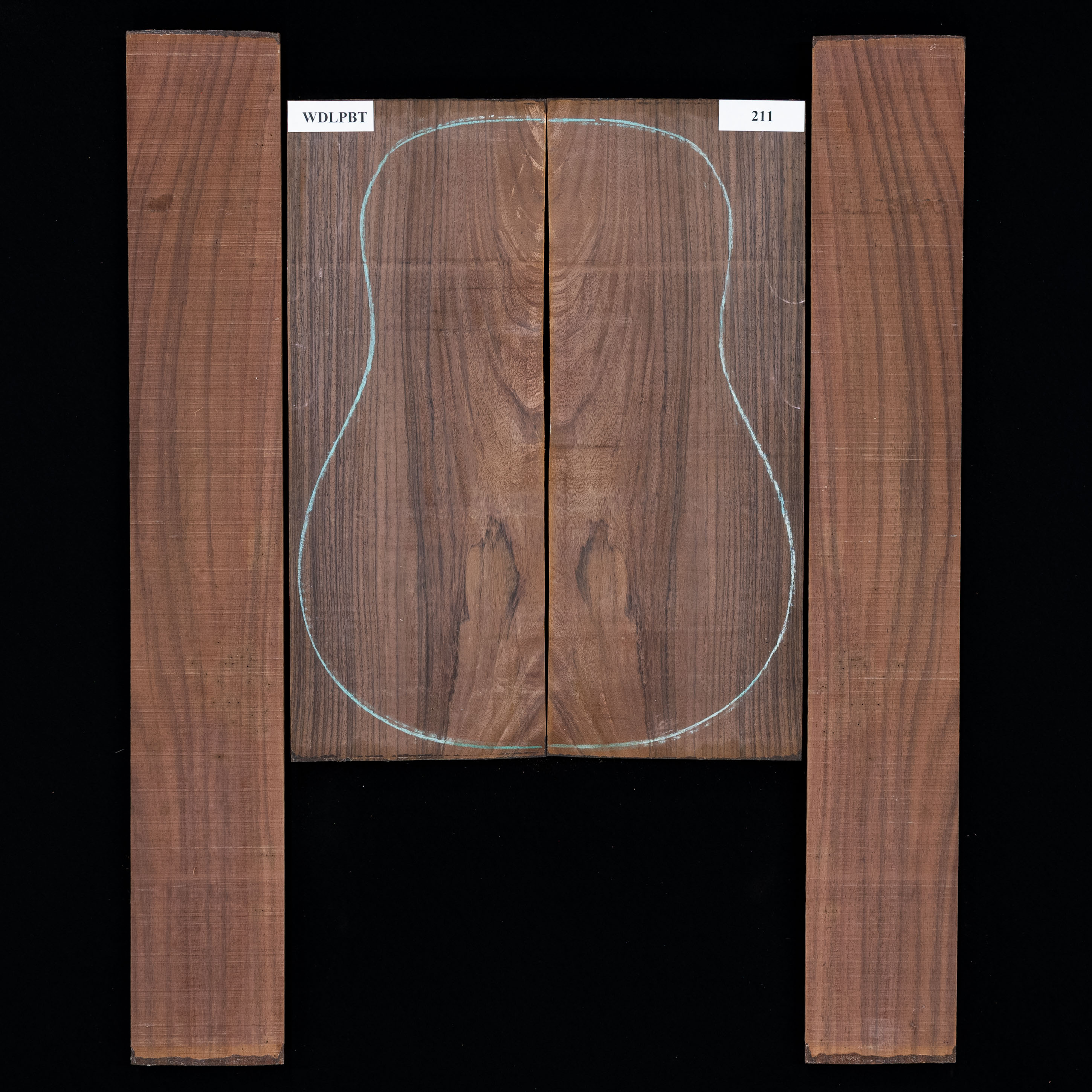 Wild Grain East Indian Rosewood Back + Side Set - 211 - StewMac