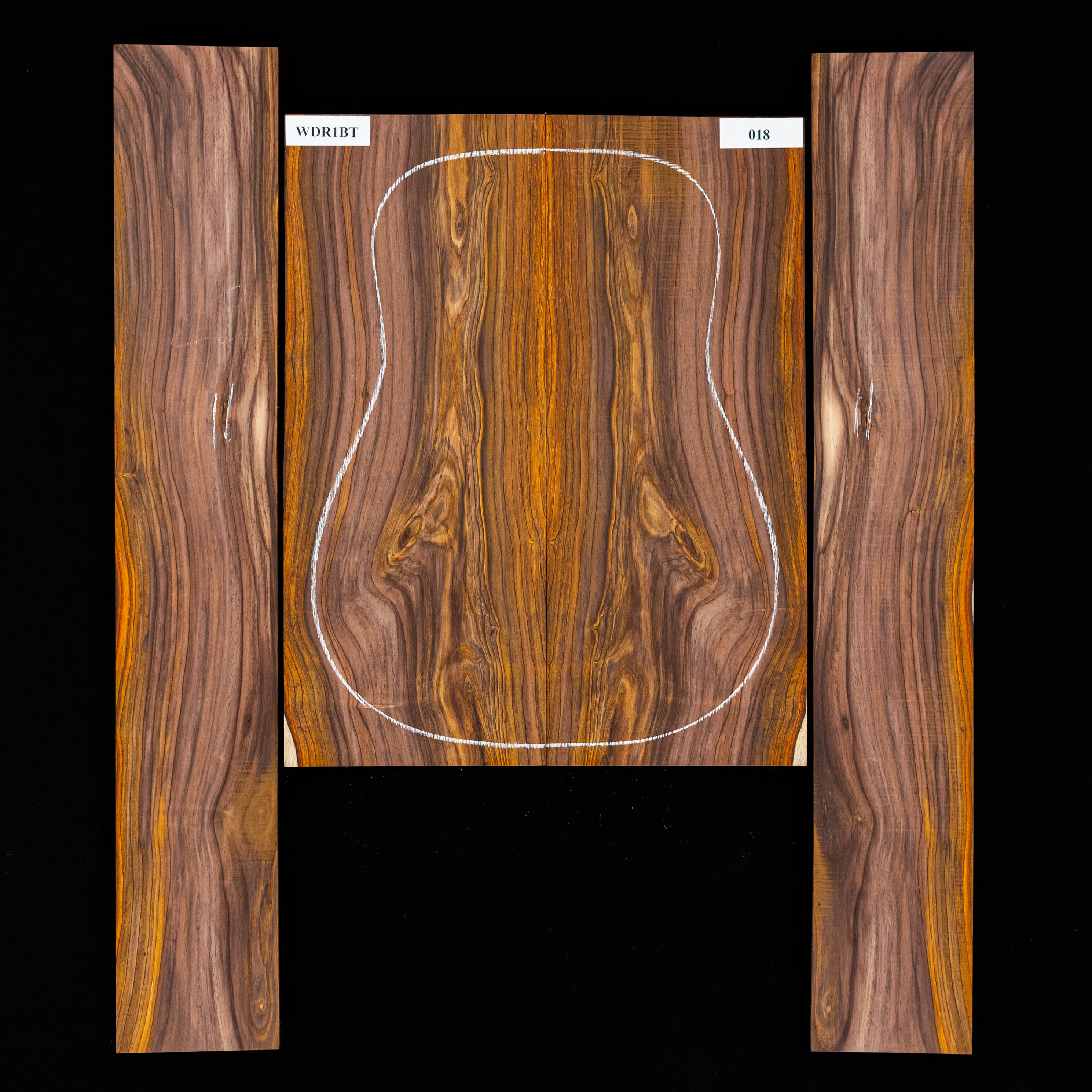 Cocobolo Back + Side Set - 018 - StewMac