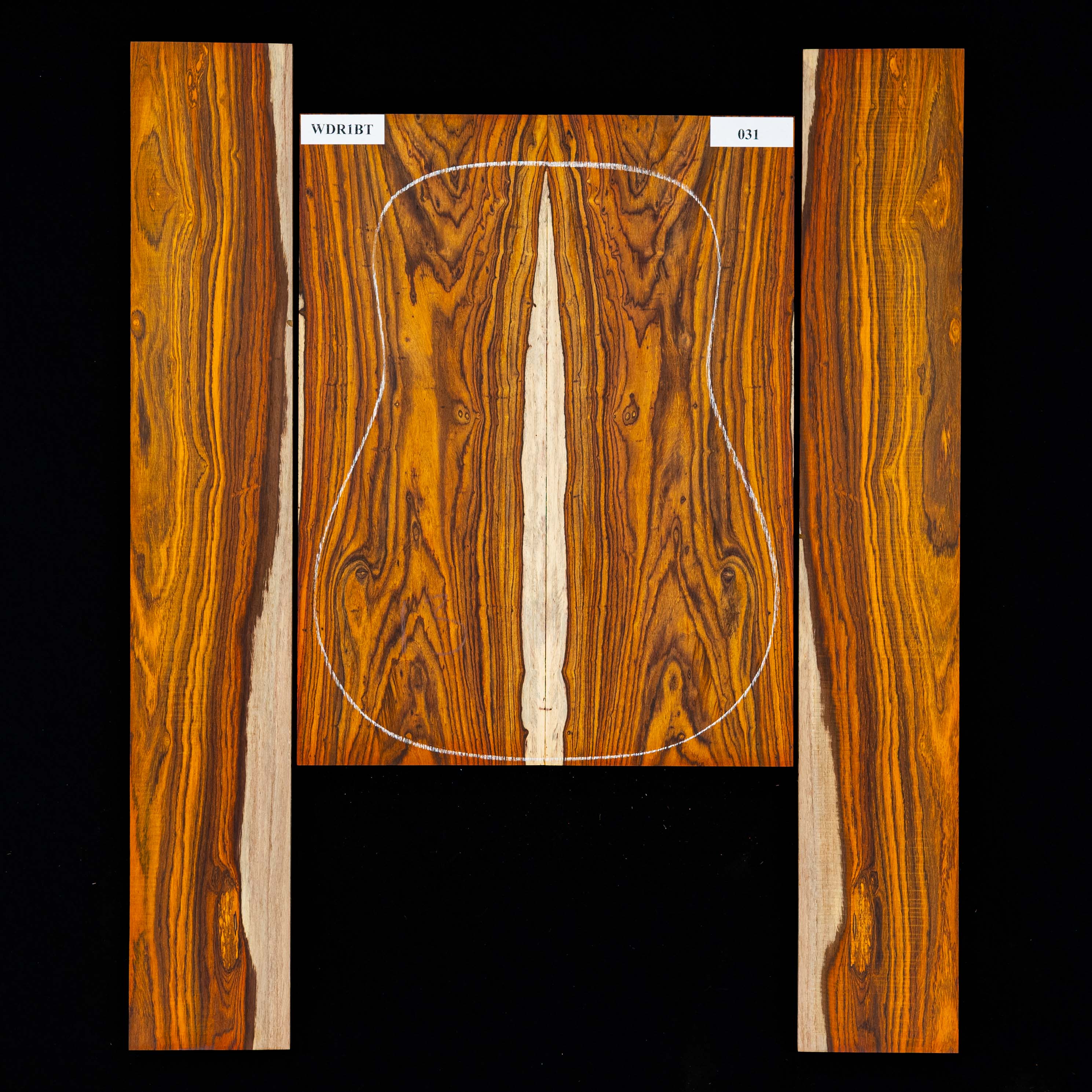Cocobolo Back + Side Set - 031 - StewMac