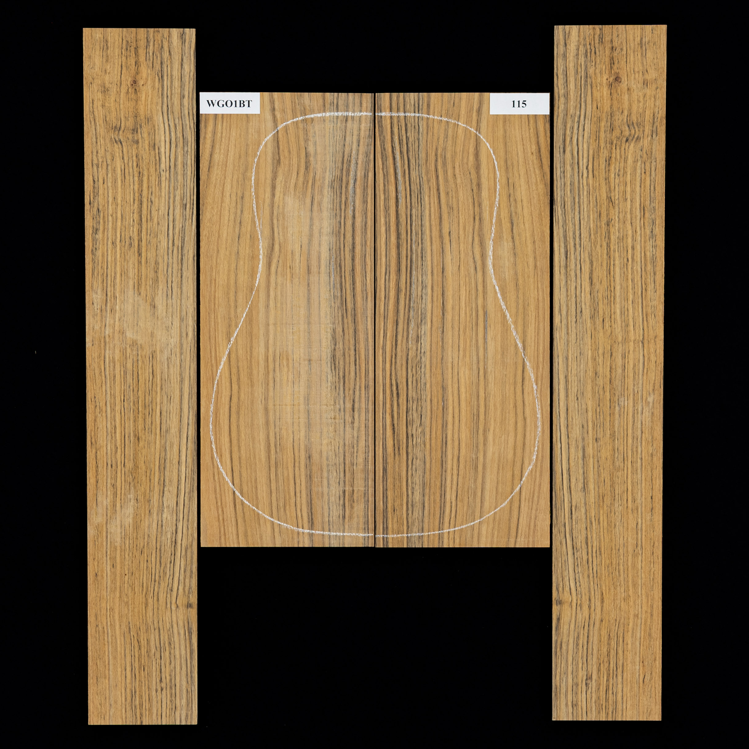 Ovangkol Back Side Set 115 Stewmac