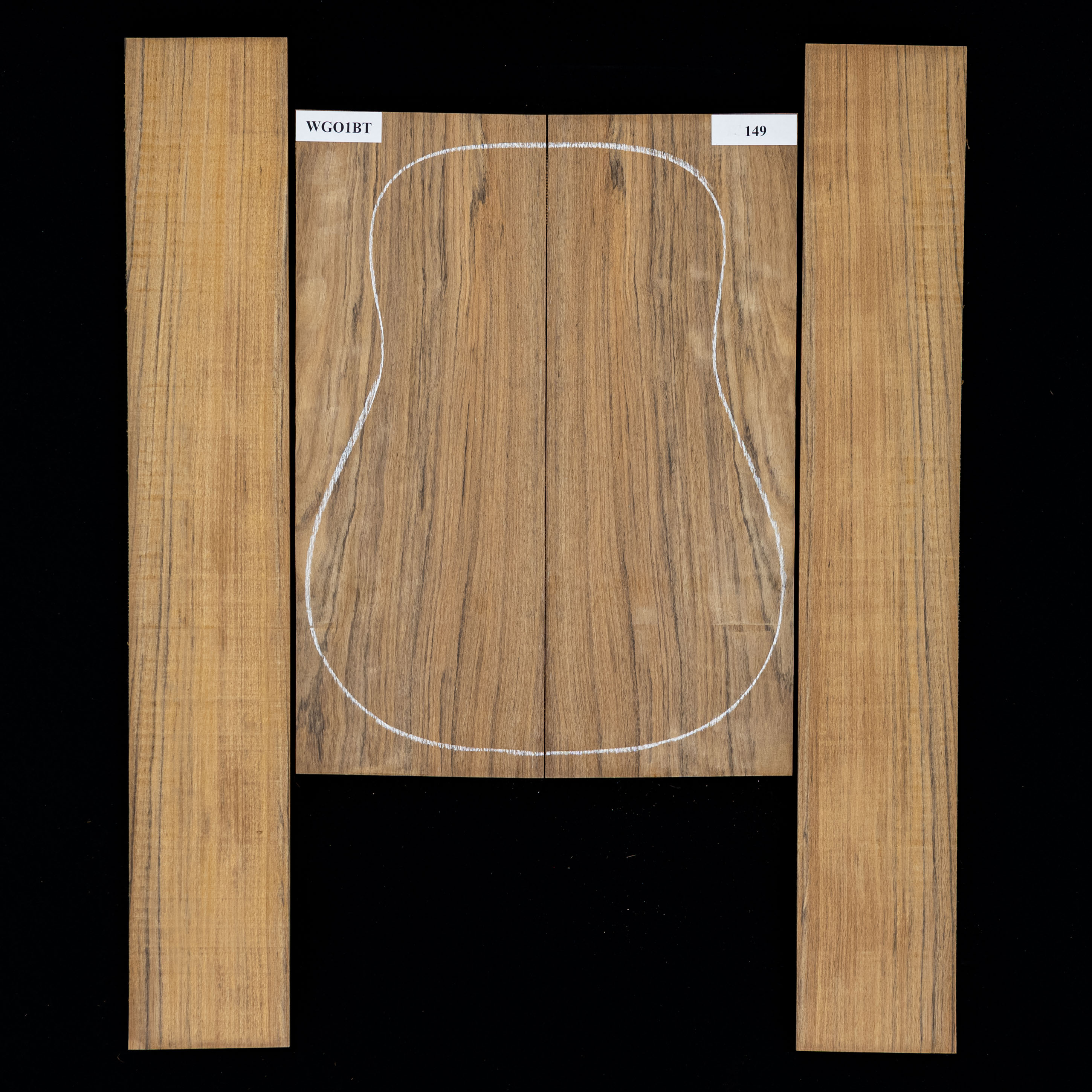 Ovangkol Back Side Set 149 Stewmac