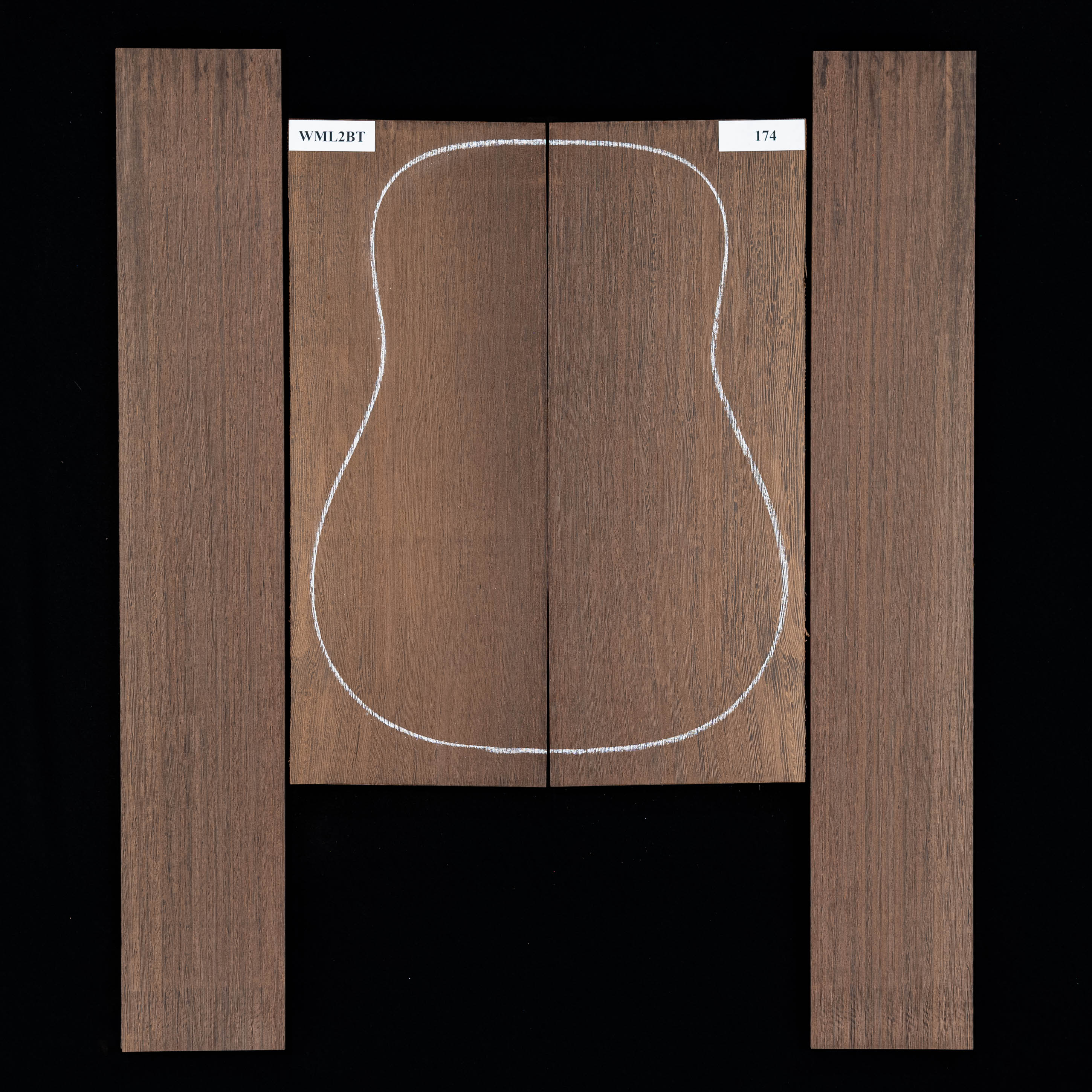 Wenge Back Side Set 174 Stewmac