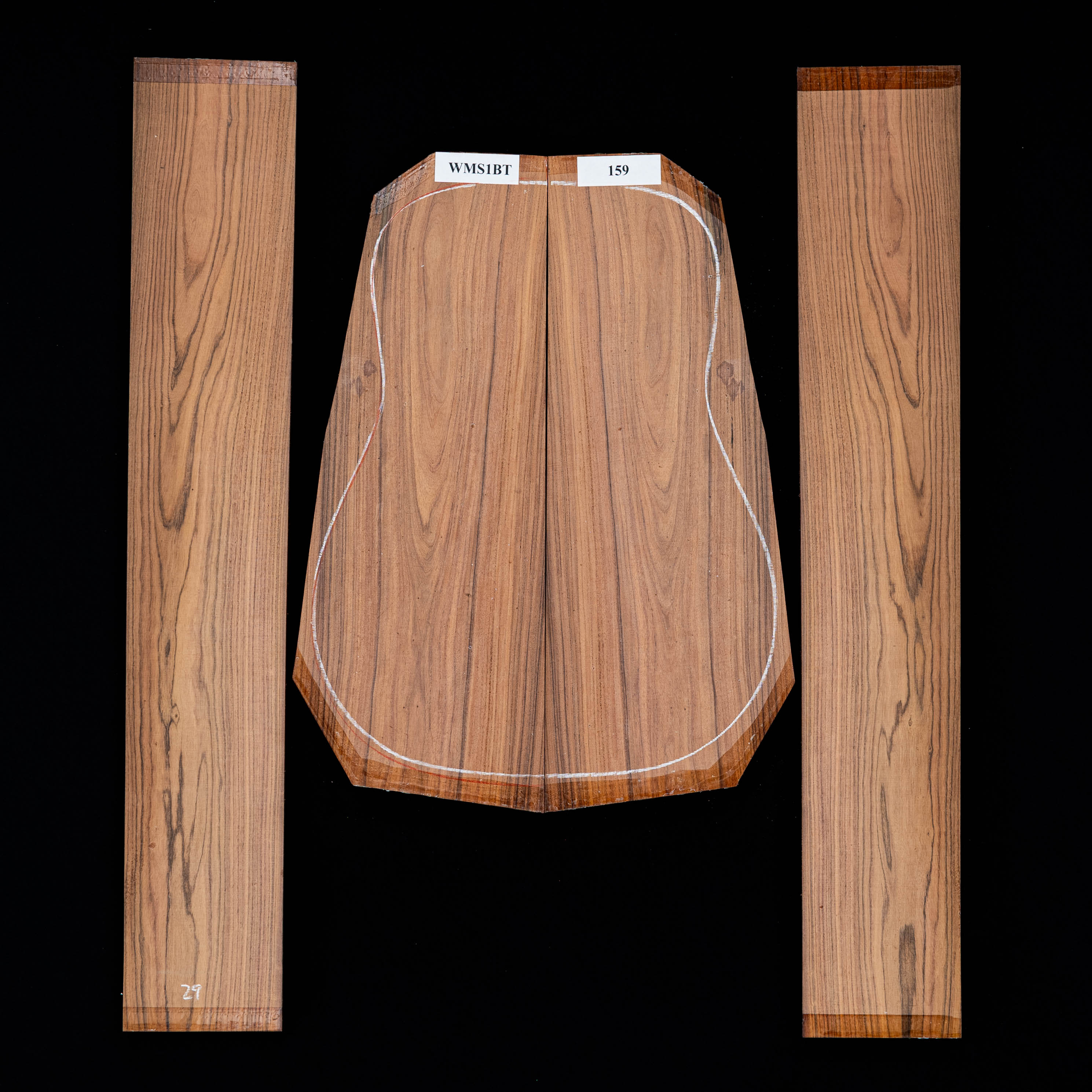 Pau Ferro Back + Side Set - 159 - StewMac