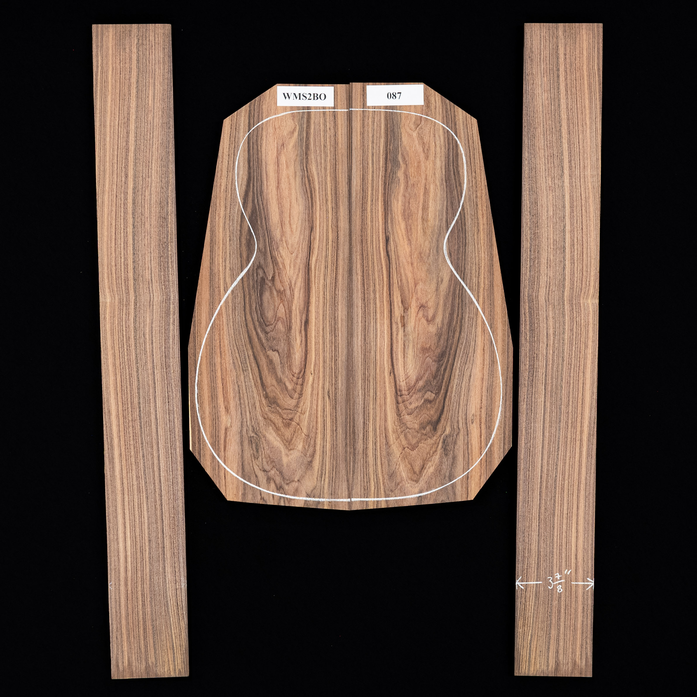 Pau Ferro Back + Side Set - 087 - StewMac