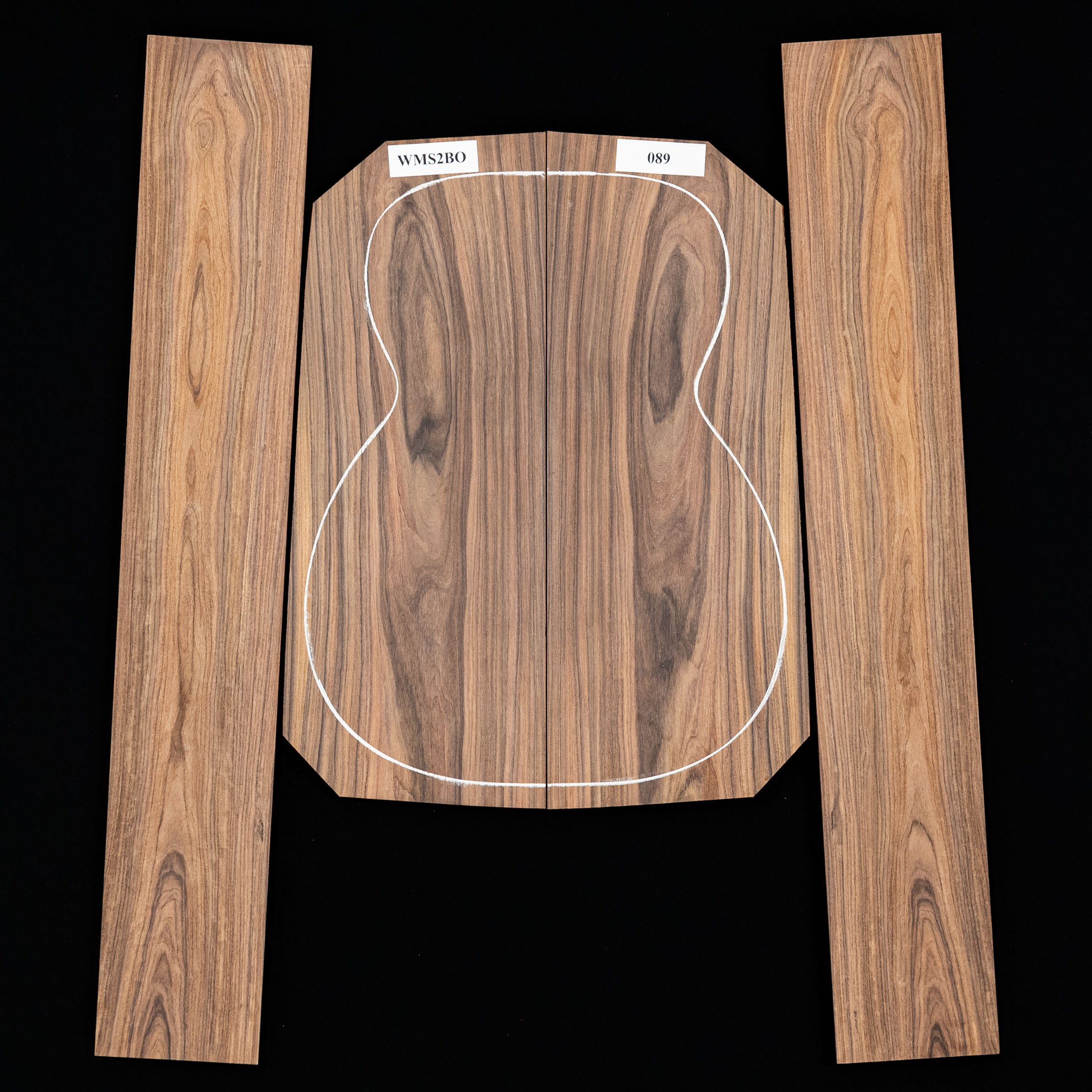 Pau Ferro Back + Side Set - 089 - StewMac