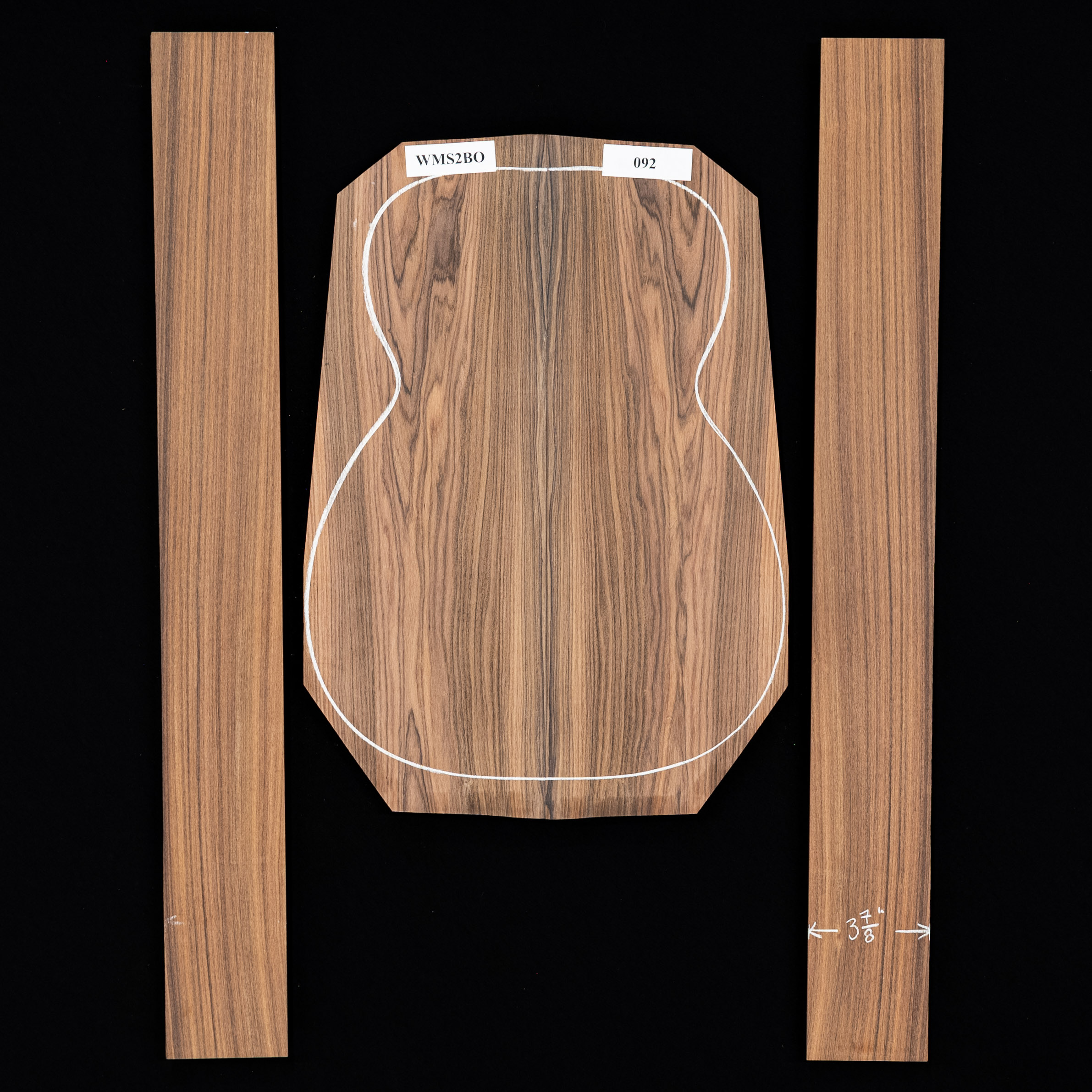 Pau Ferro Back + Side Set - 092 - StewMac