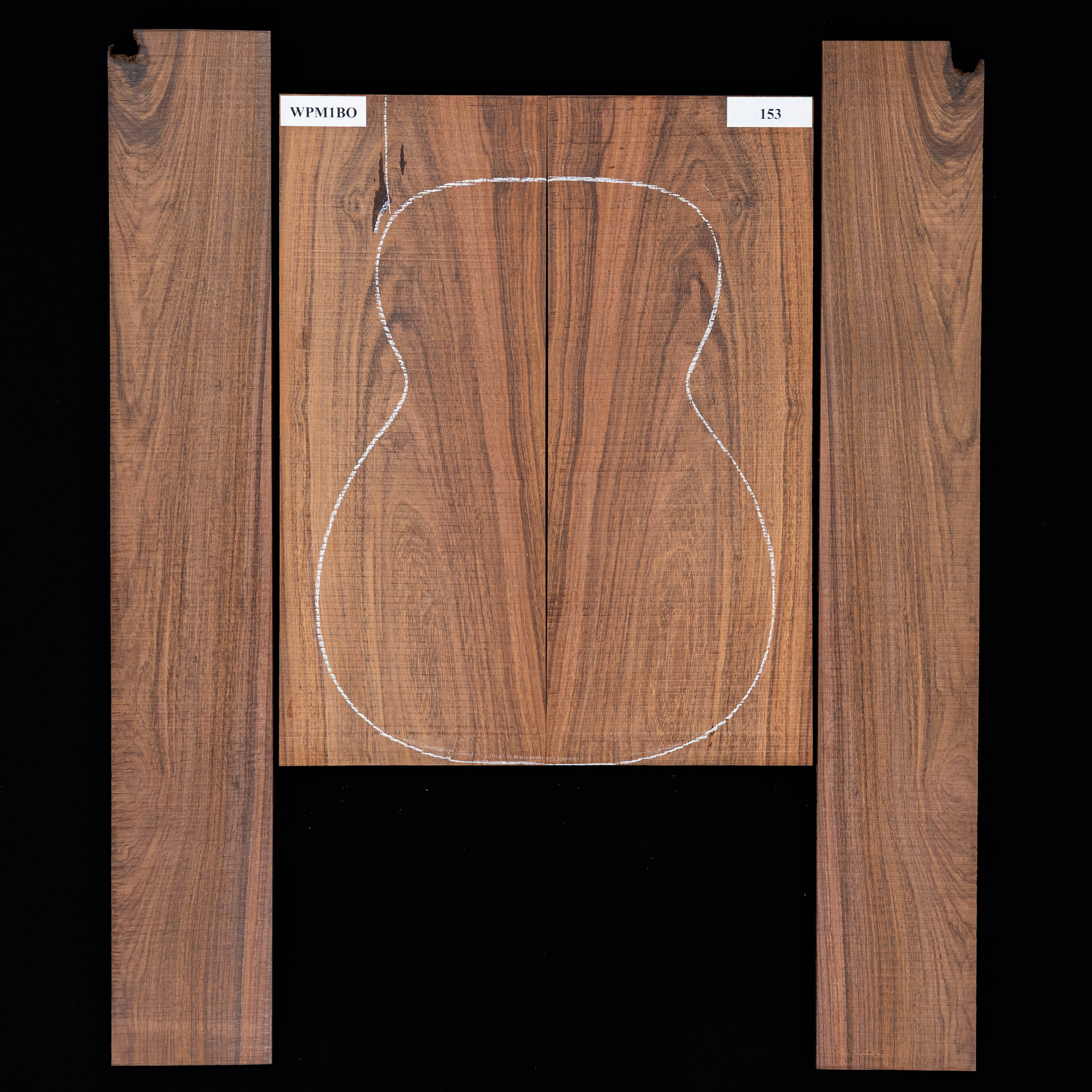 Granadillo Back + Side Set - 153 - StewMac