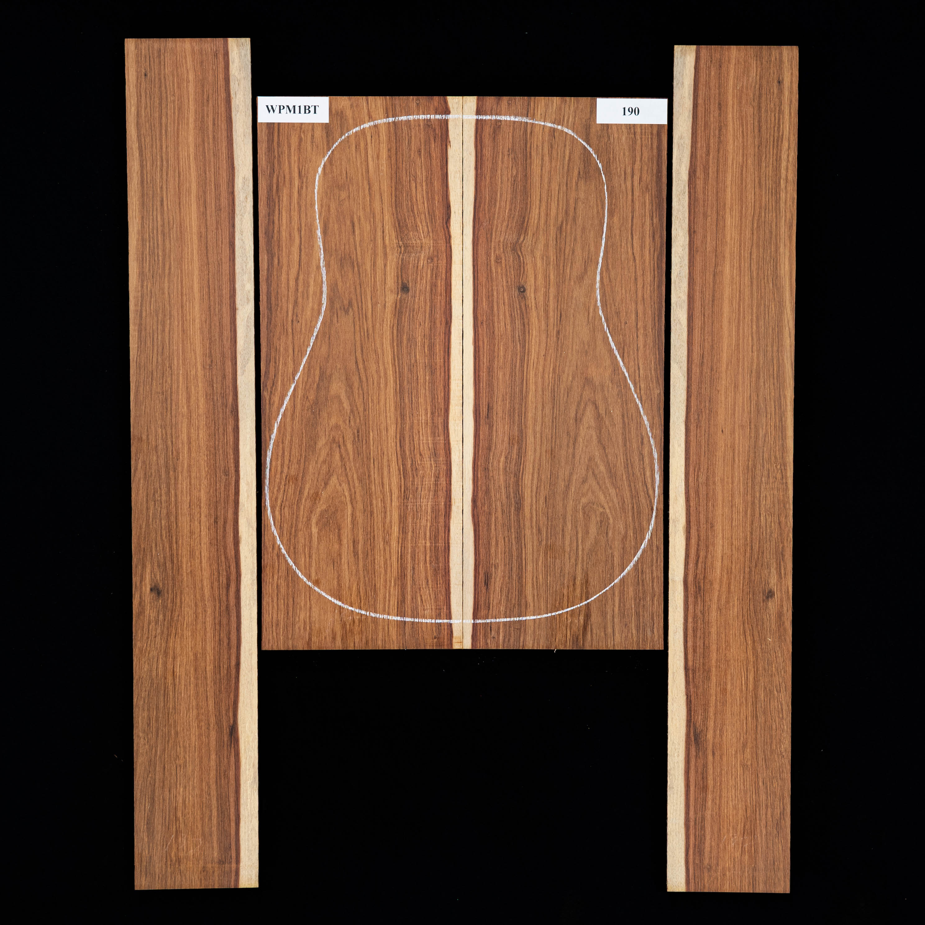 Granadillo Back + Side Set - 190 - StewMac