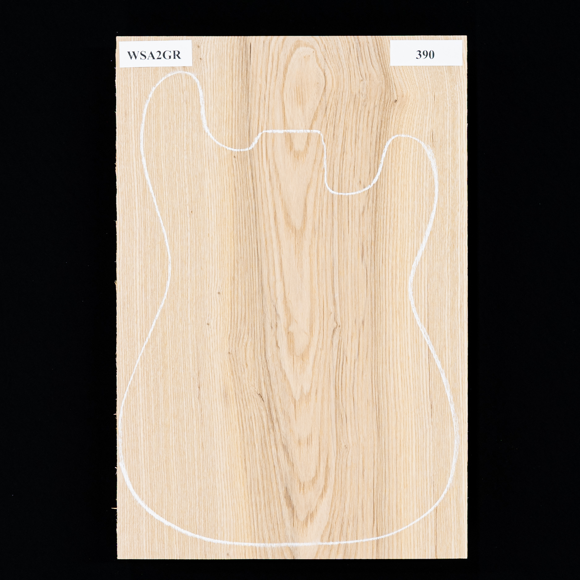 Swamp Ash Body Blank, 1-Piece (10 lb) - 390 - StewMac