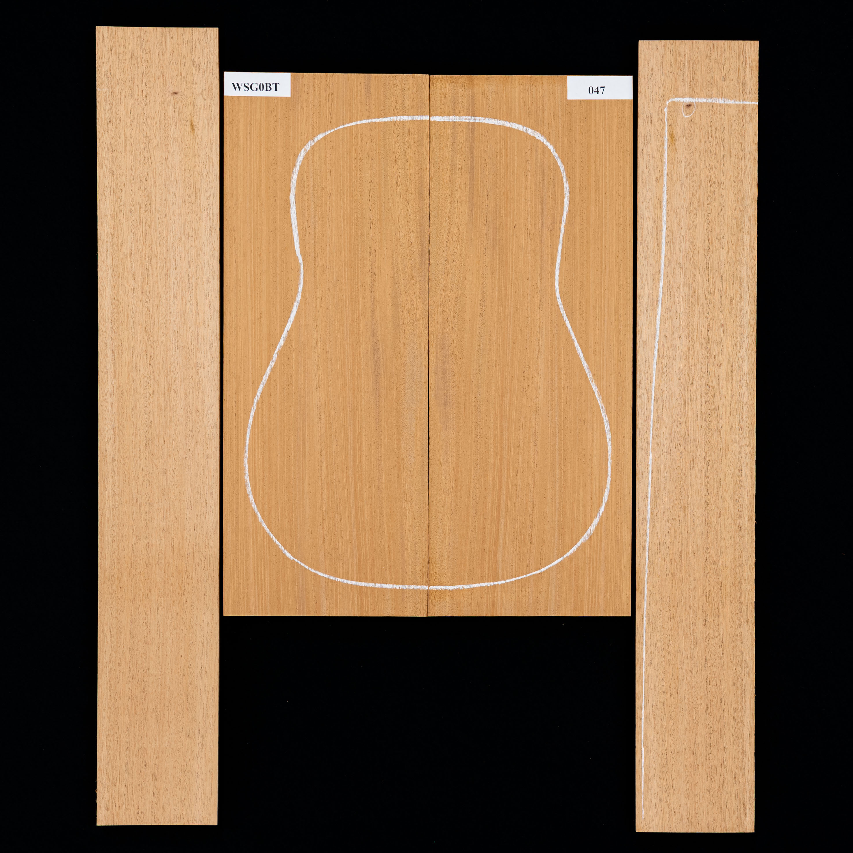 Honduran Mahogany Back + Side - 047 - StewMac