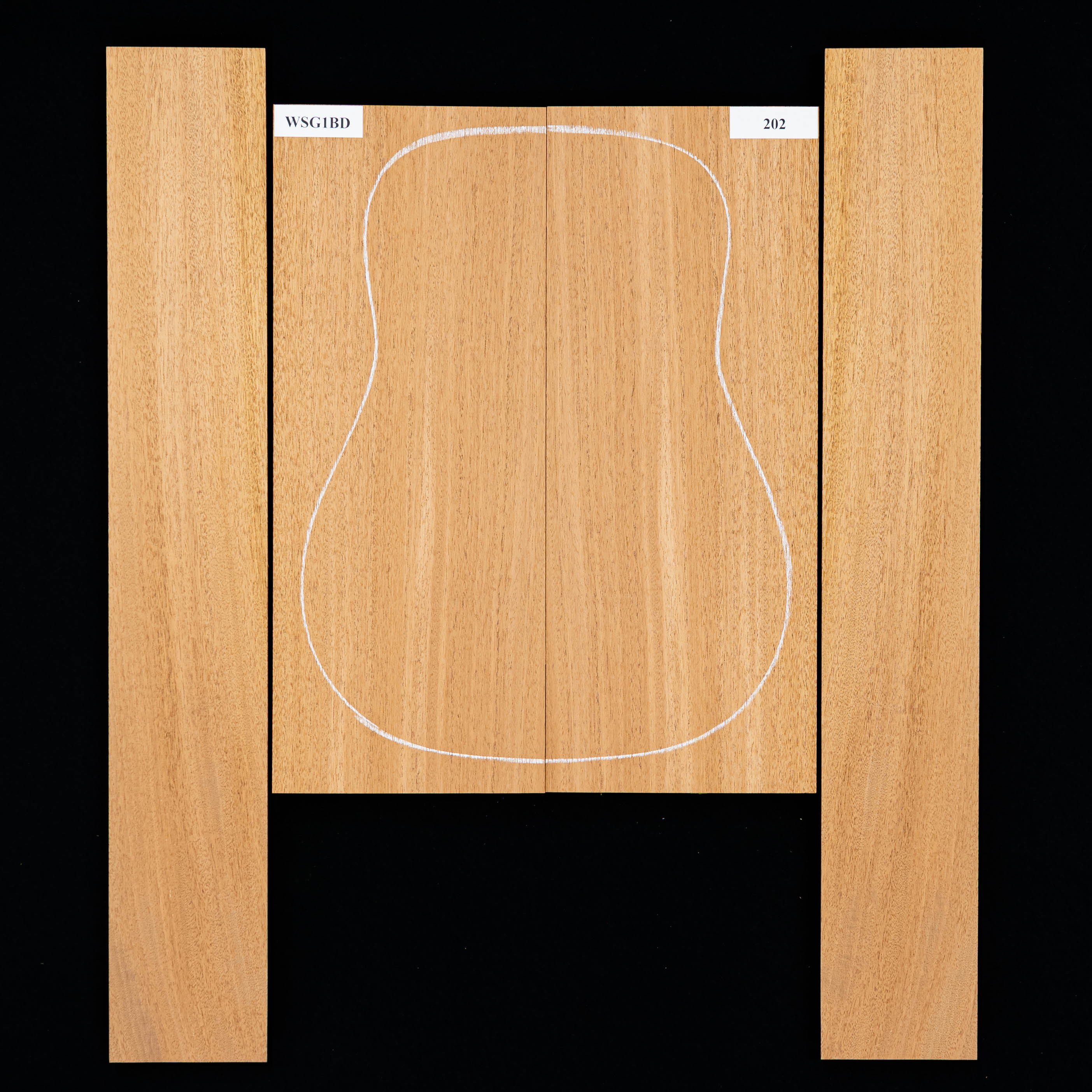 Honduran Mahogany Back + Side Set - 202 - StewMac