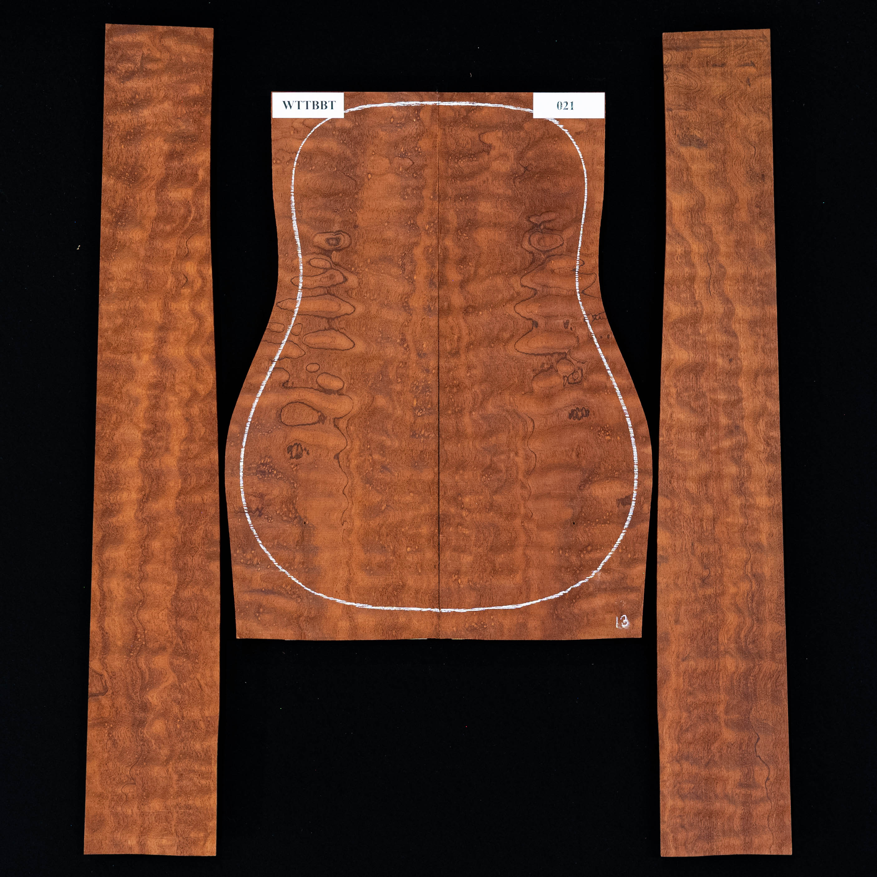 The Tree Quilted Honduran Mahogany, Exhibition Grade - 021 - StewMac