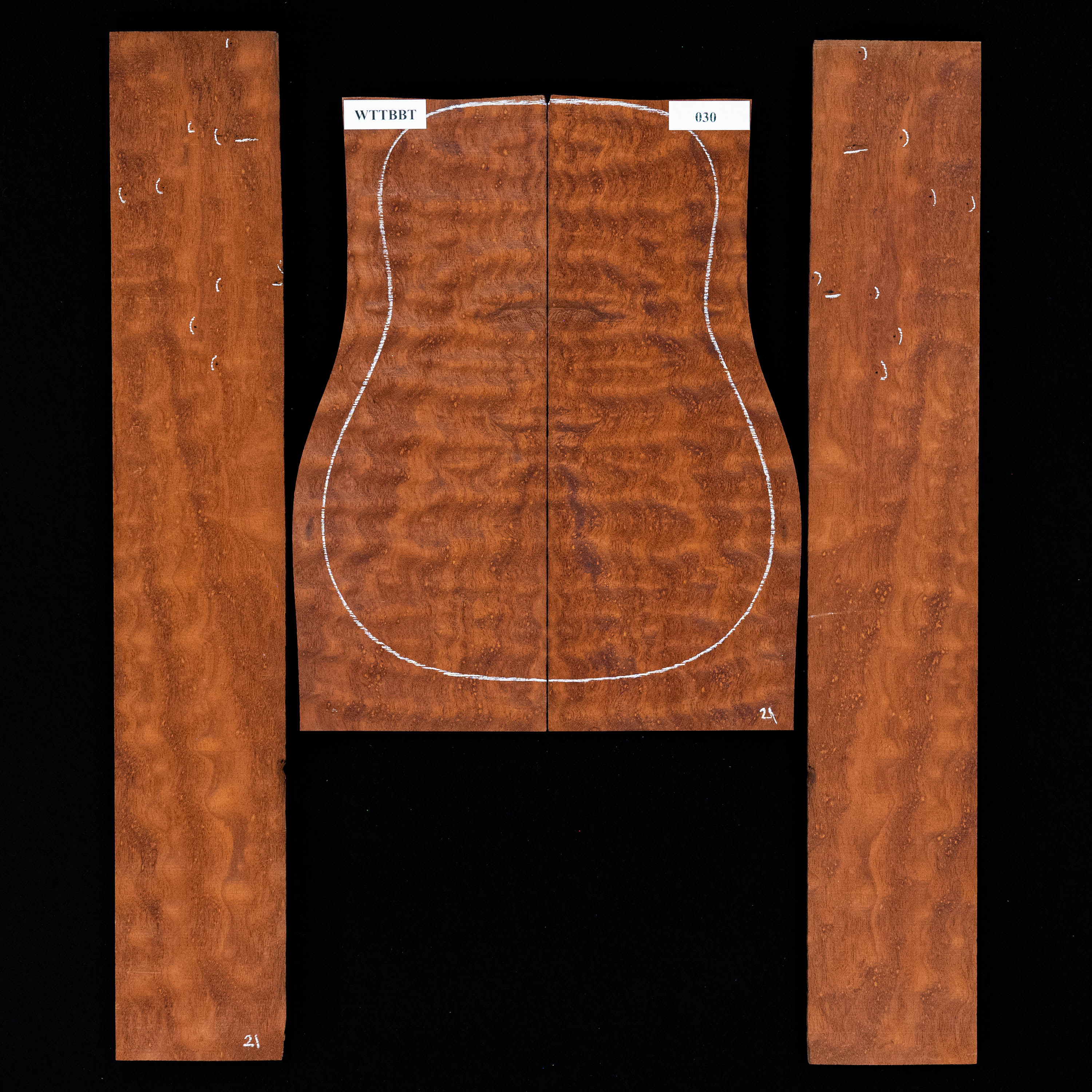 The Tree Quilted Honduran Mahogany, Exhibition Grade - 030 - StewMac