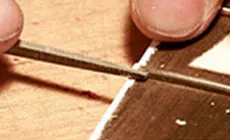 How to bind a fretboard, Gibson-style - StewMac