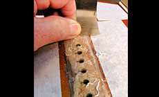 Fixing a potbelly with the Belly Reducer - StewMac