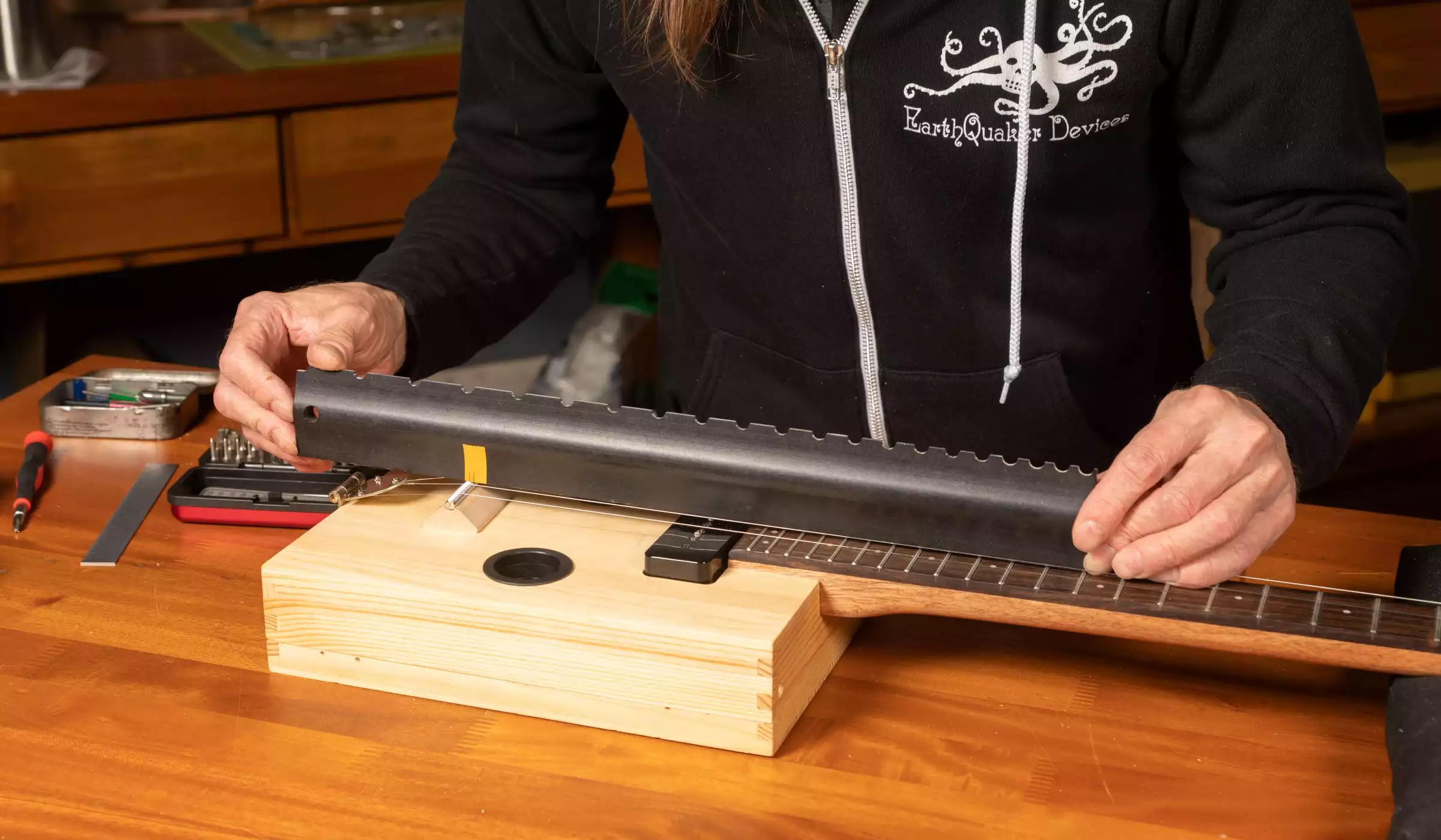 How to Build a Cigar Box Guitar Kit - StewMac
