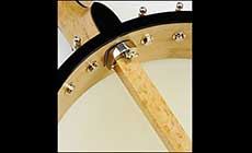 Installing an old-time banjo dowel stick - StewMac