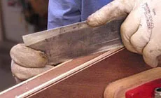 Scraping, not sanding, to prepare wood for finishing - StewMac