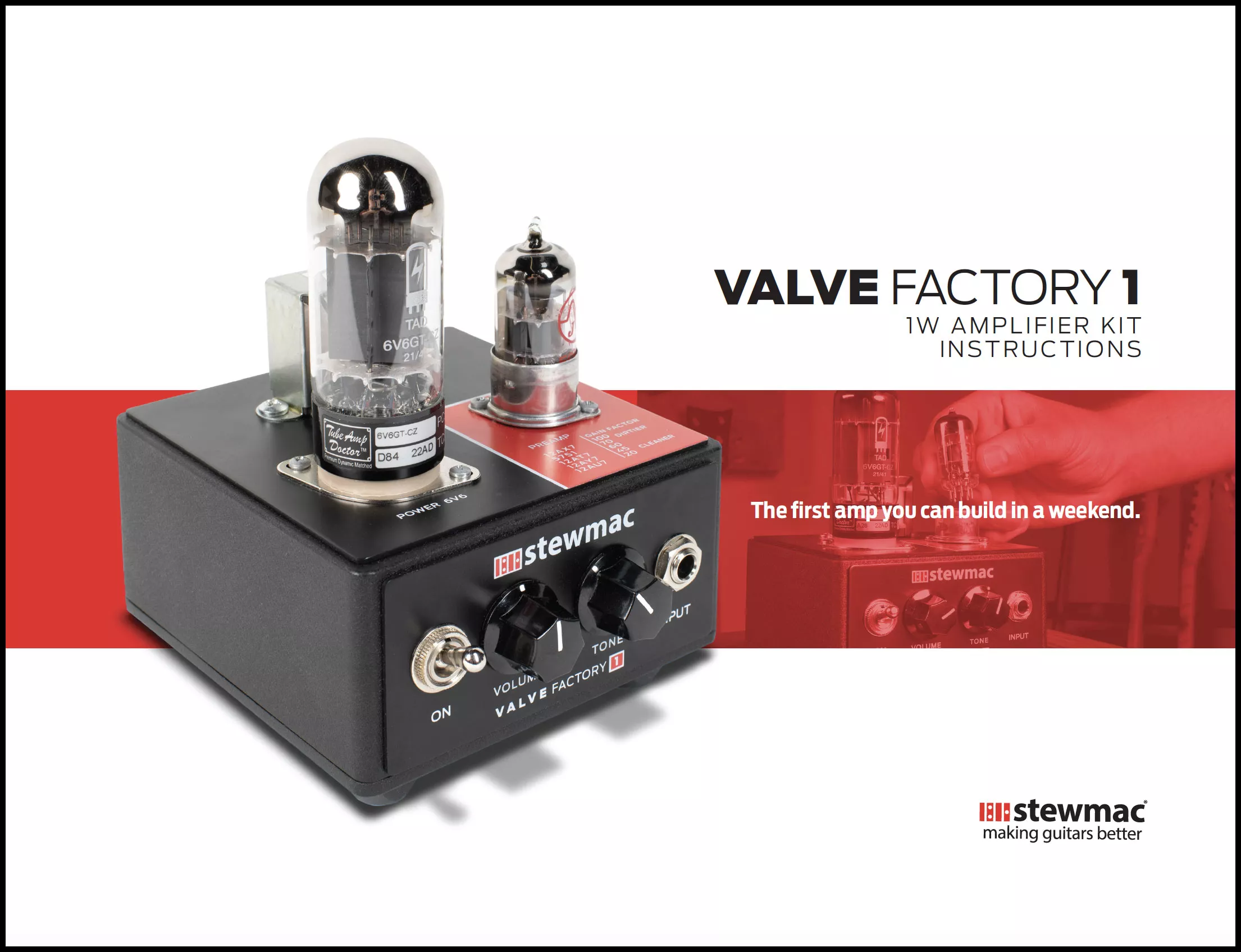 Valve Factory 1 Amp Kit Instructions - StewMac
