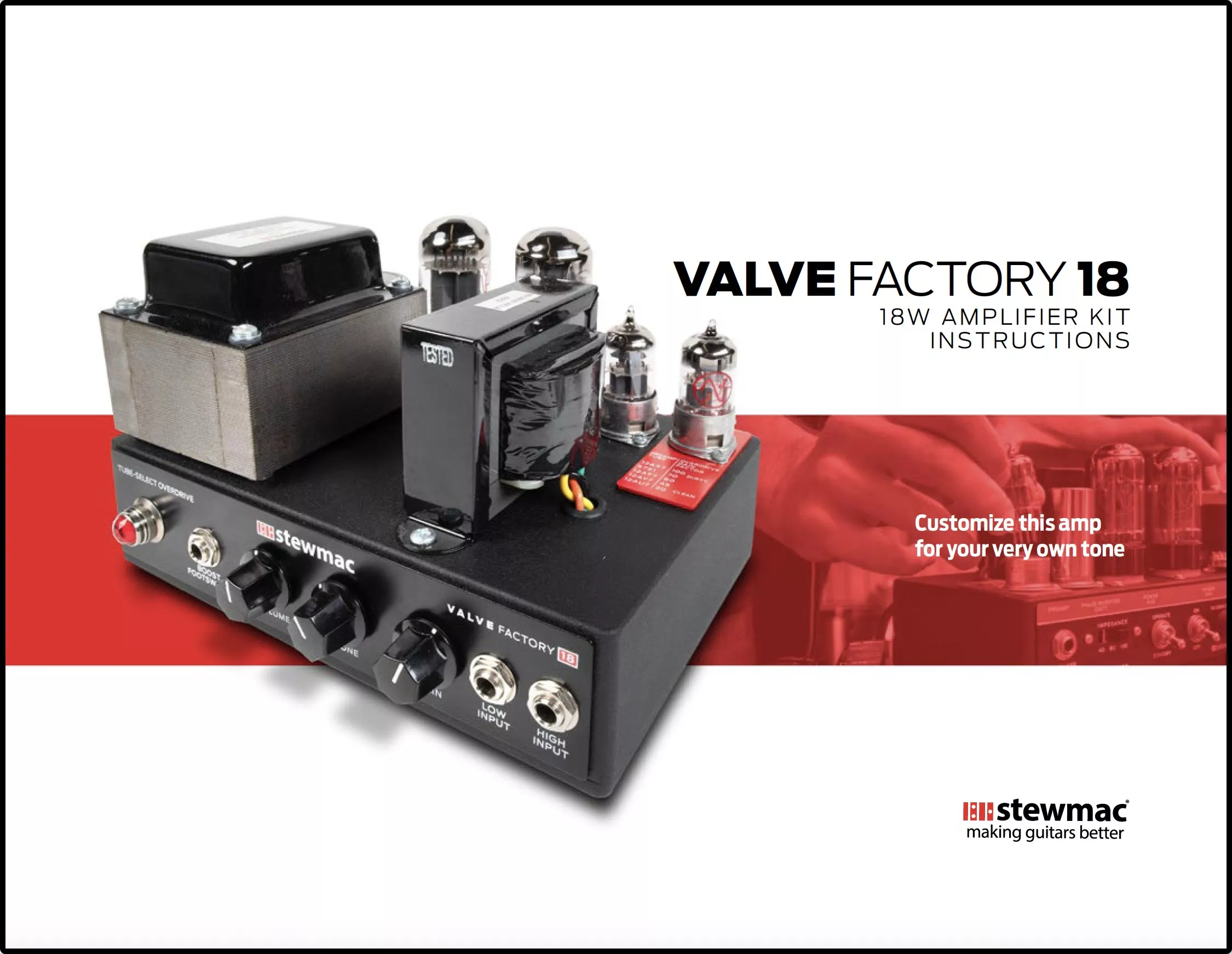 Valve Factory 18 Amp Kit Instructions - StewMac
