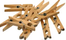 You need a bag of clothespins for your workshop! - StewMac