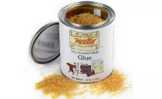 Adding color to hide glue for an invisible repair - StewMac