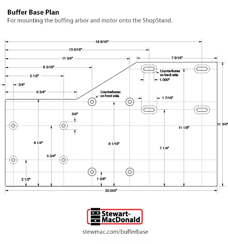 Buffer Base Plan - StewMac