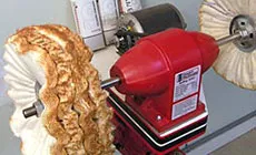 Give your buffer a haircut, and store it on the wall - StewMac