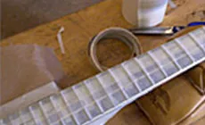 How to match color on vintage binding repairs - StewMac