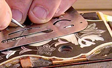 Lesson in pearl engraving from Doug Unger - StewMac