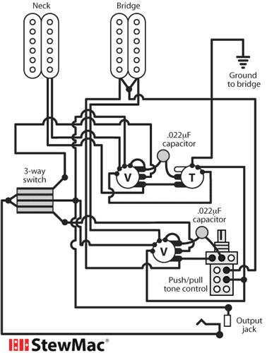 Switchcraft 3-way Toggle Switch - StewMac